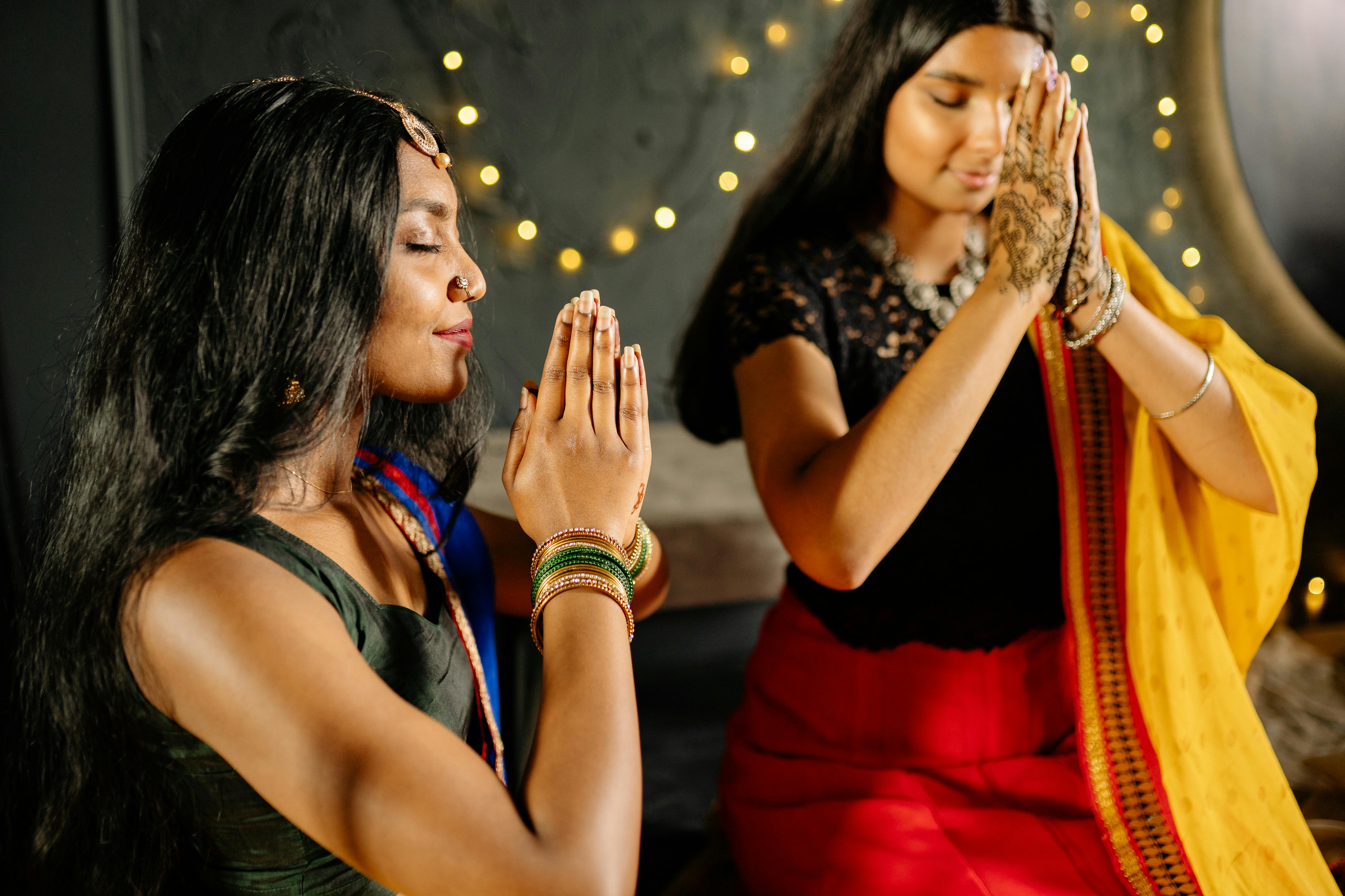 Two Women Praying · Free Stock Photo