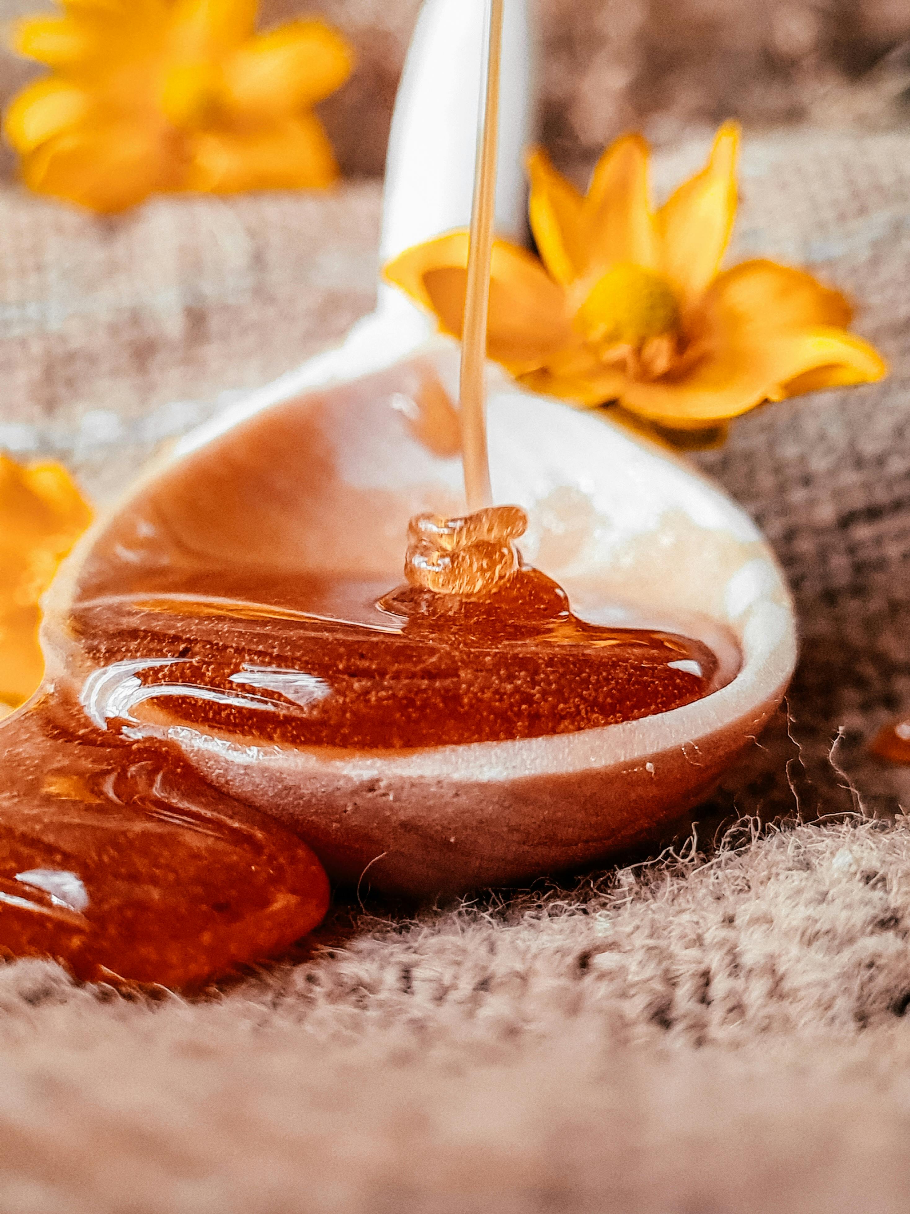 Close-up Photography of Honey · Free Stock Photo