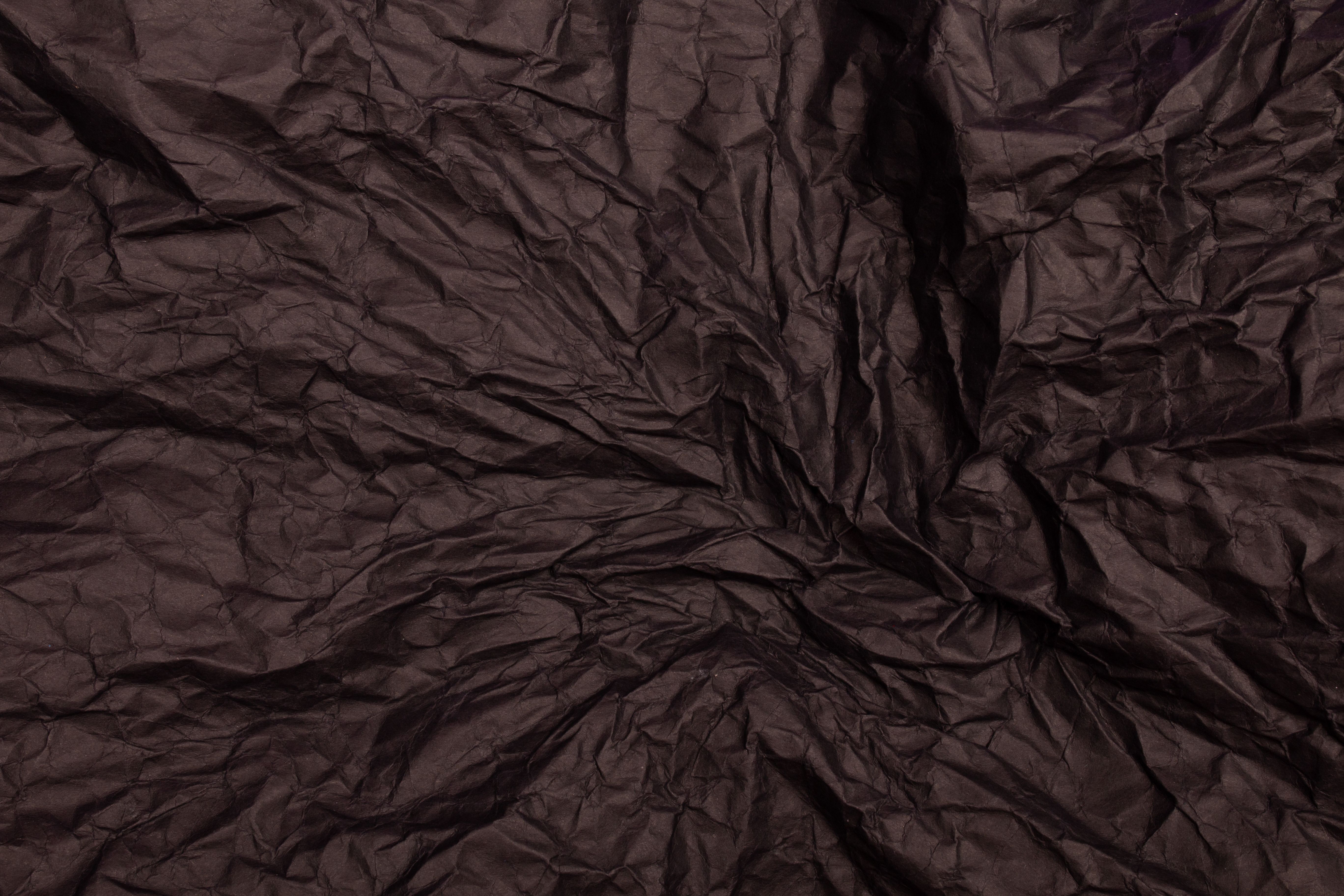 Close-up Photo of Crinkled Brown Paper · Free Stock Photo