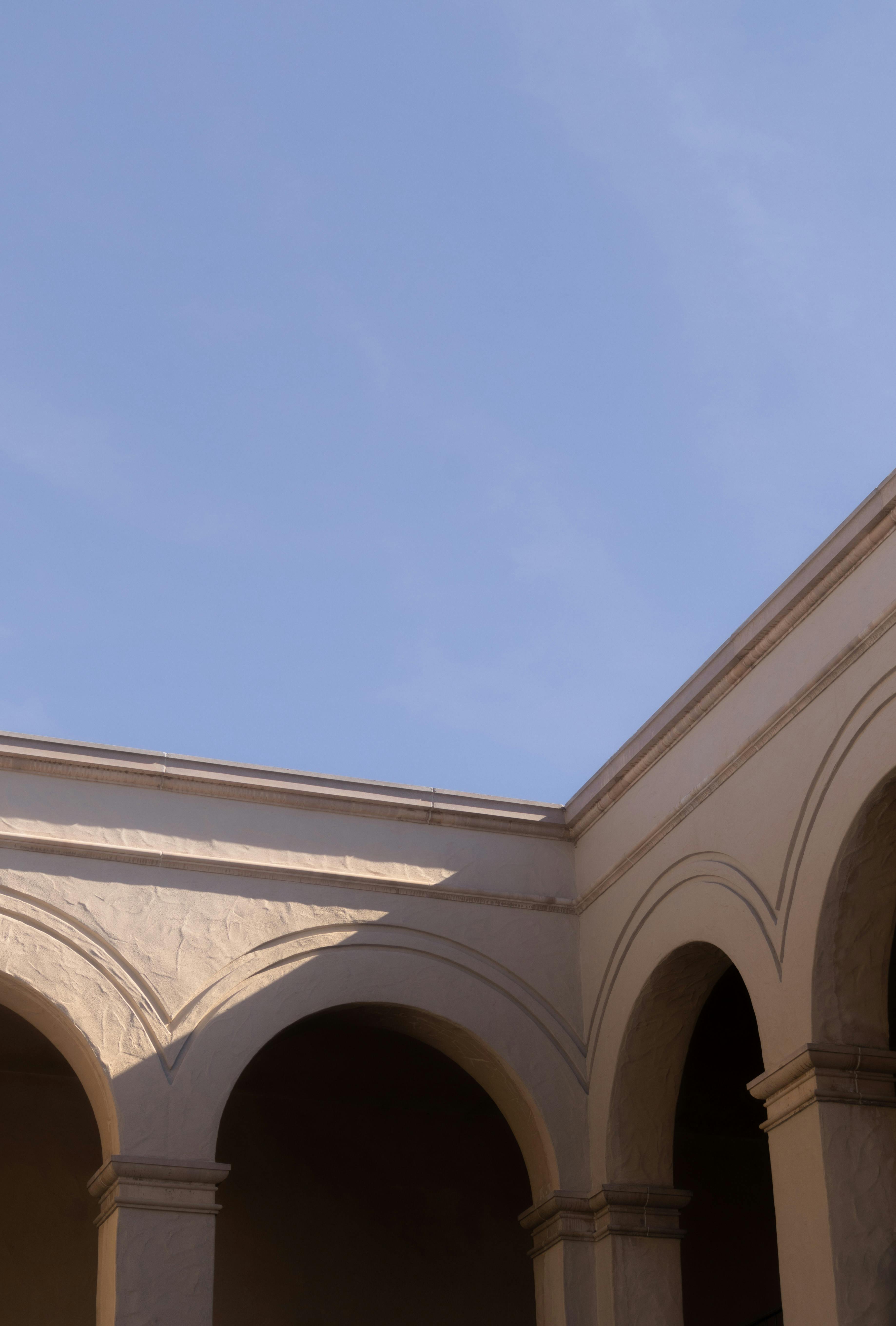 Close-up of Classical Architecture Arches · Free Stock Photo