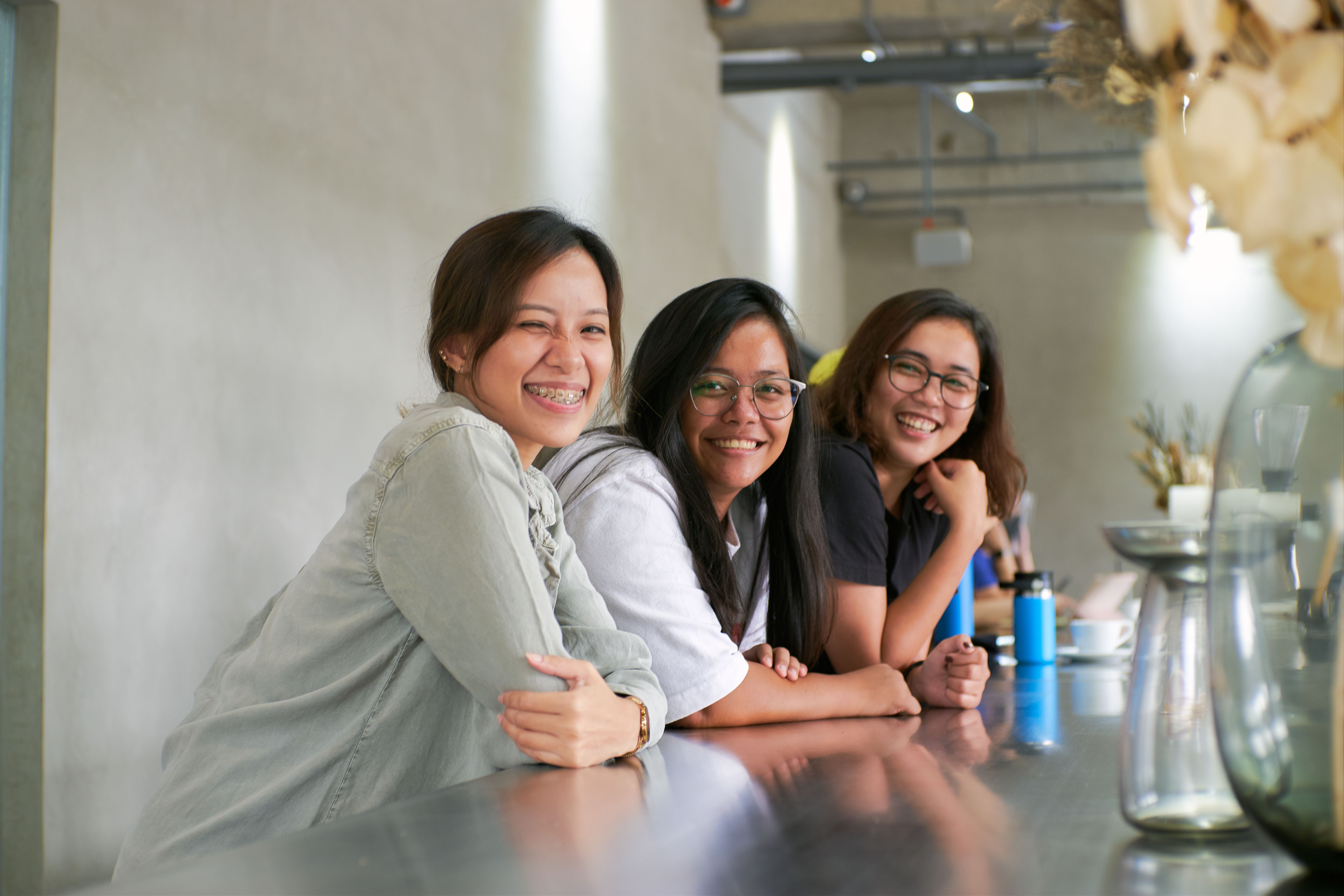 Three Women Smiling · Free Stock Photo