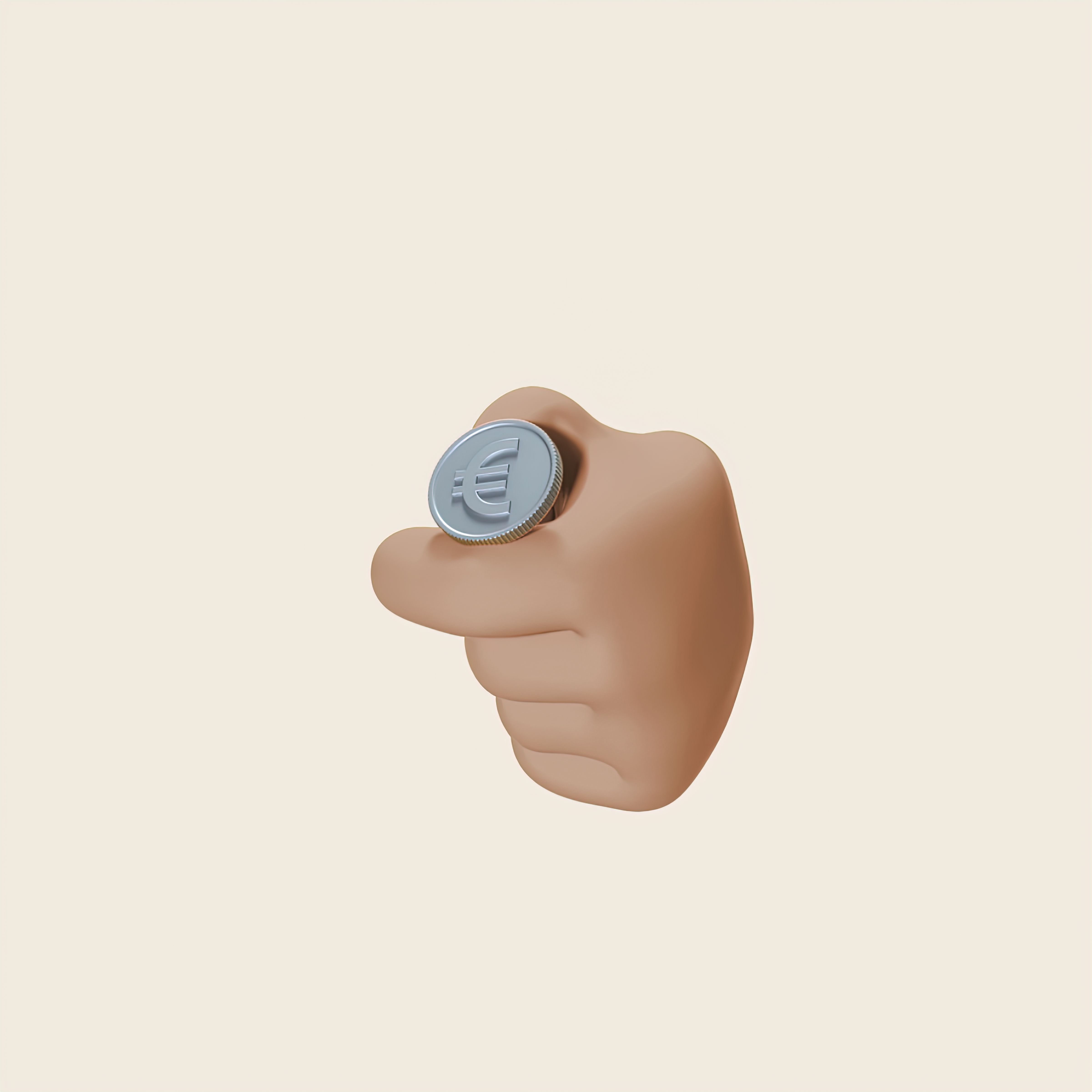 A Hand Tossing a Coin · Free Stock Photo