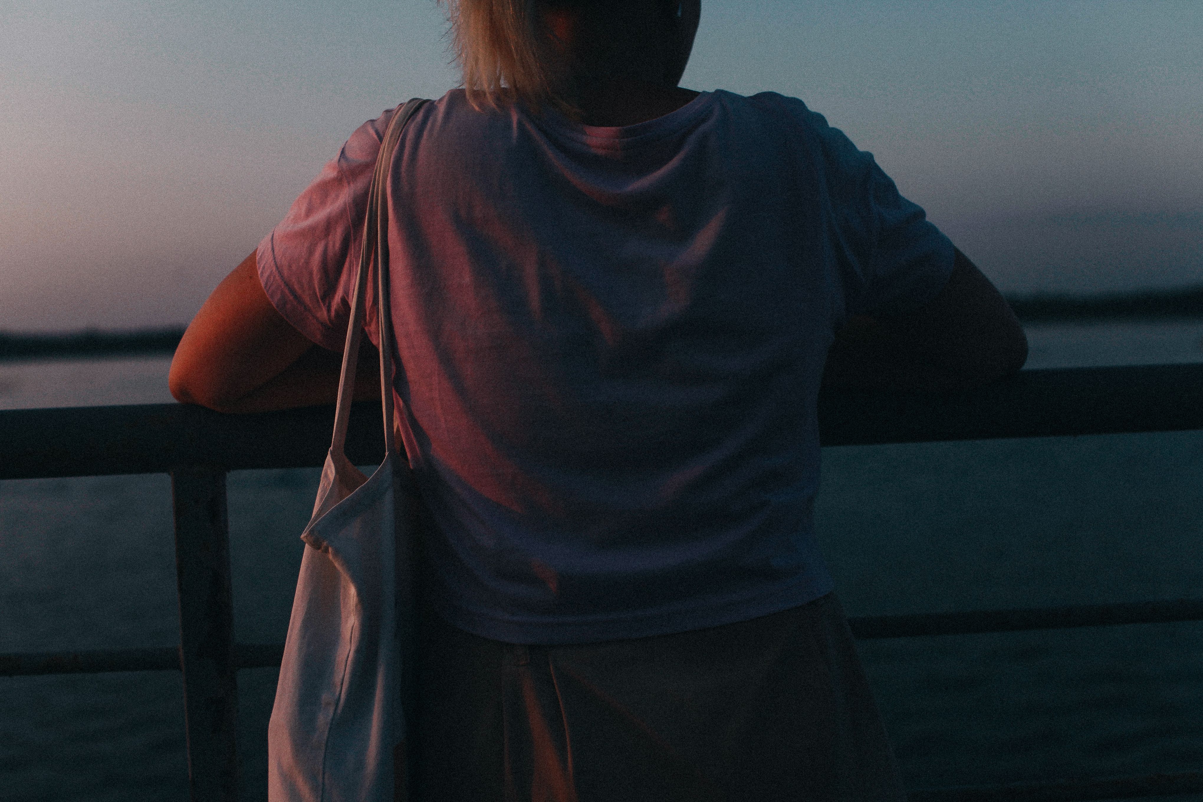 Woman Staring at Lake · Free Stock Photo