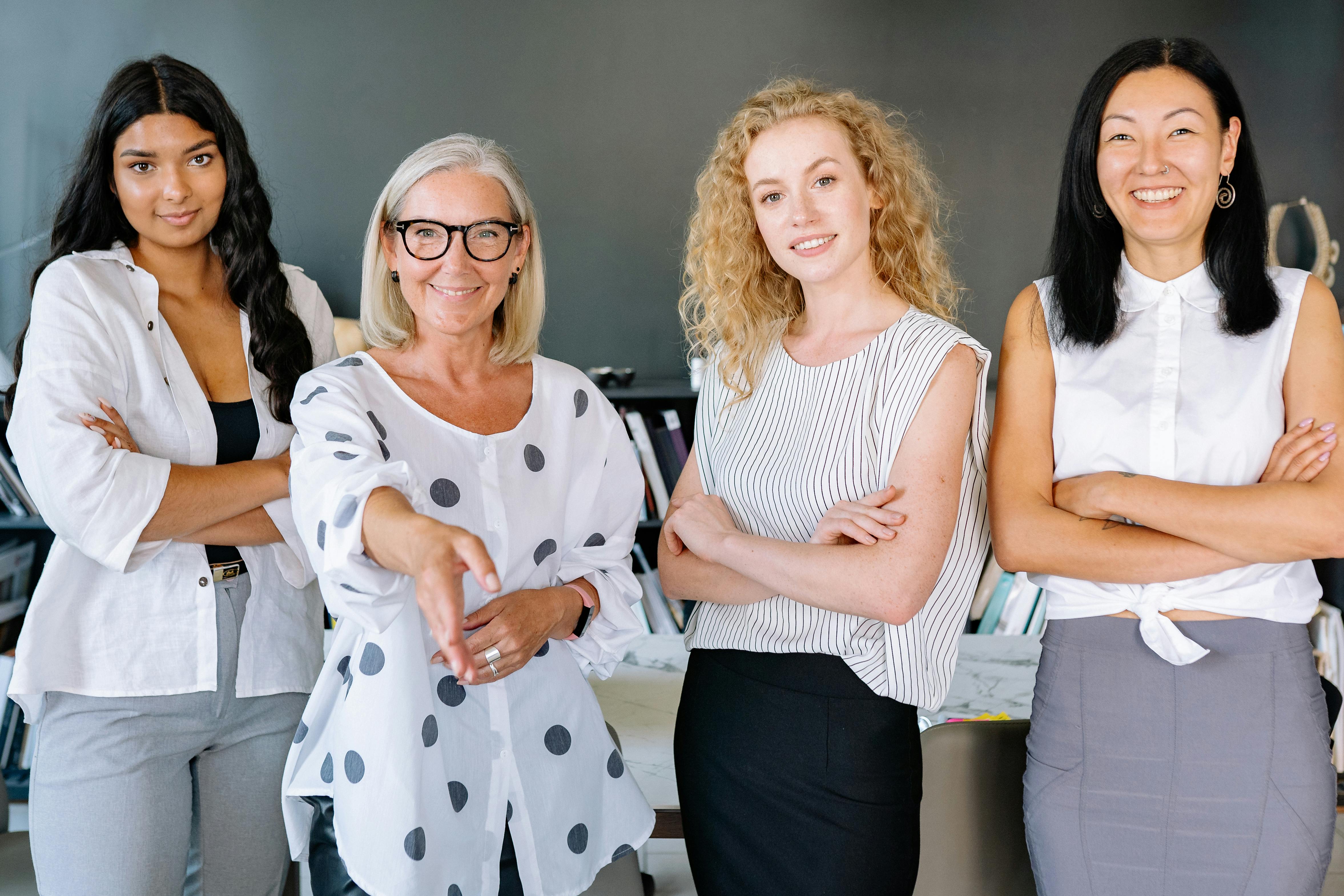 Photo of Business Women Smiling · Free Stock Photo