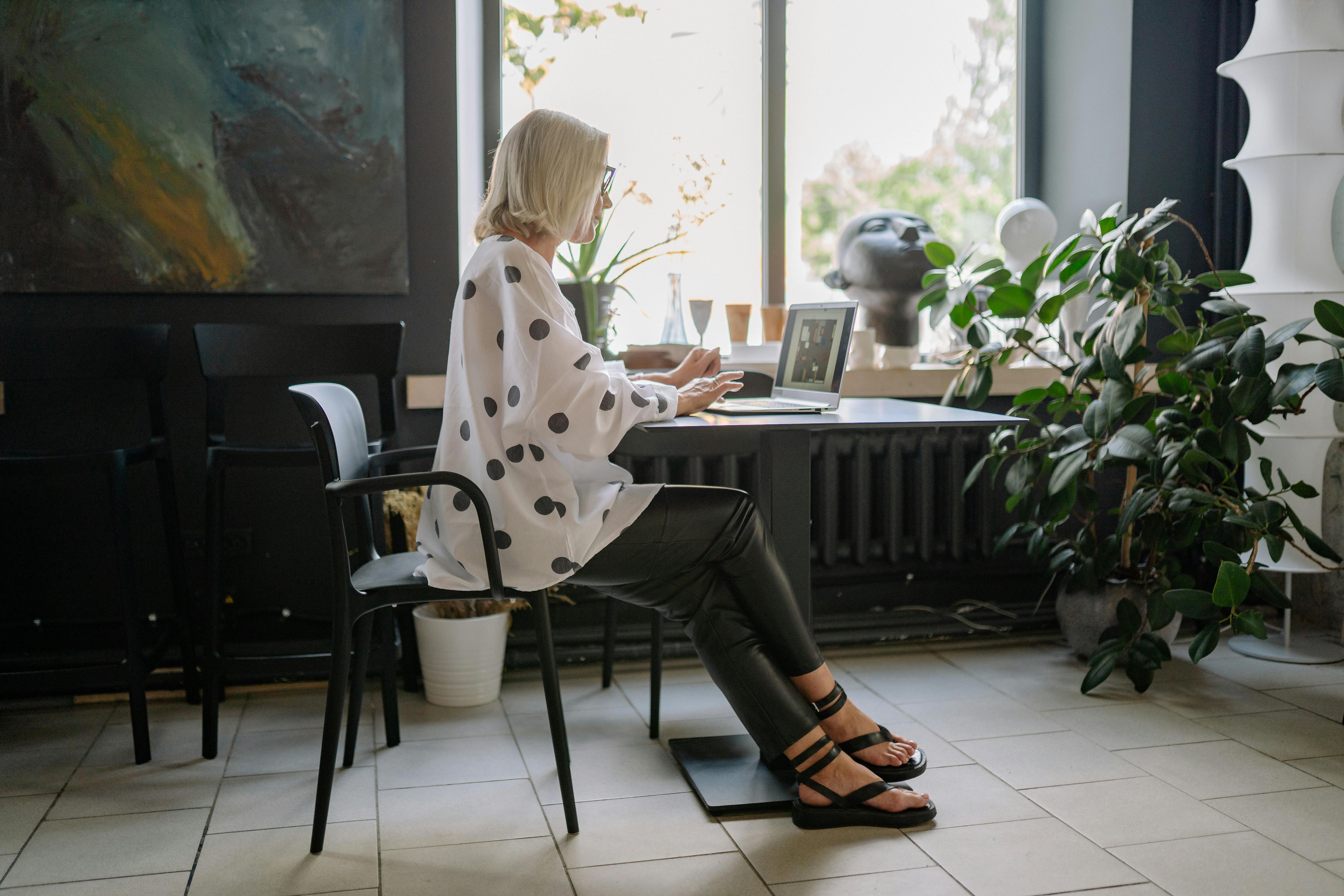 Switched Off Laptop on Table · Free Stock Photo