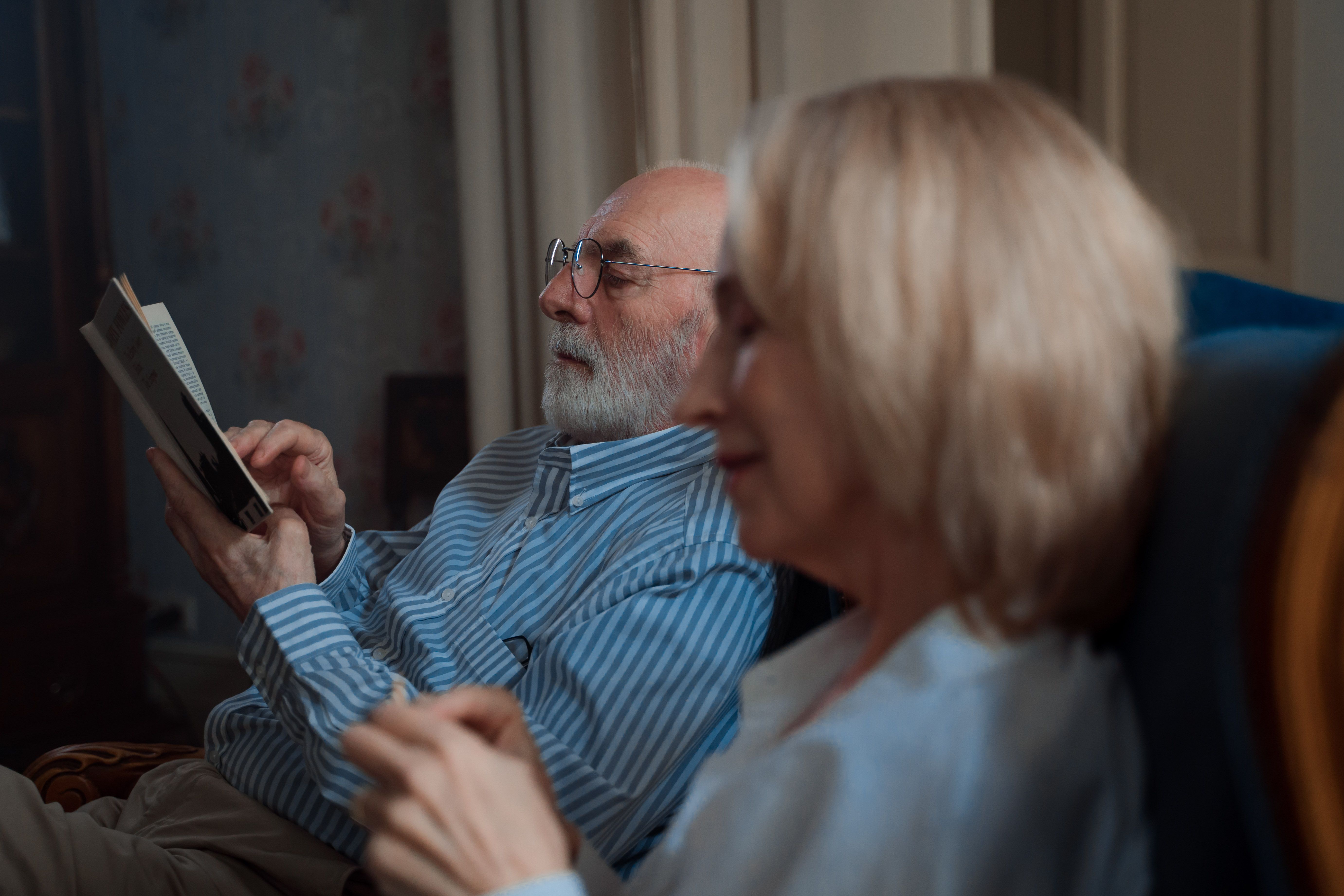 An Elderly Woman Wearing Eyeglasses · Free Stock Photo