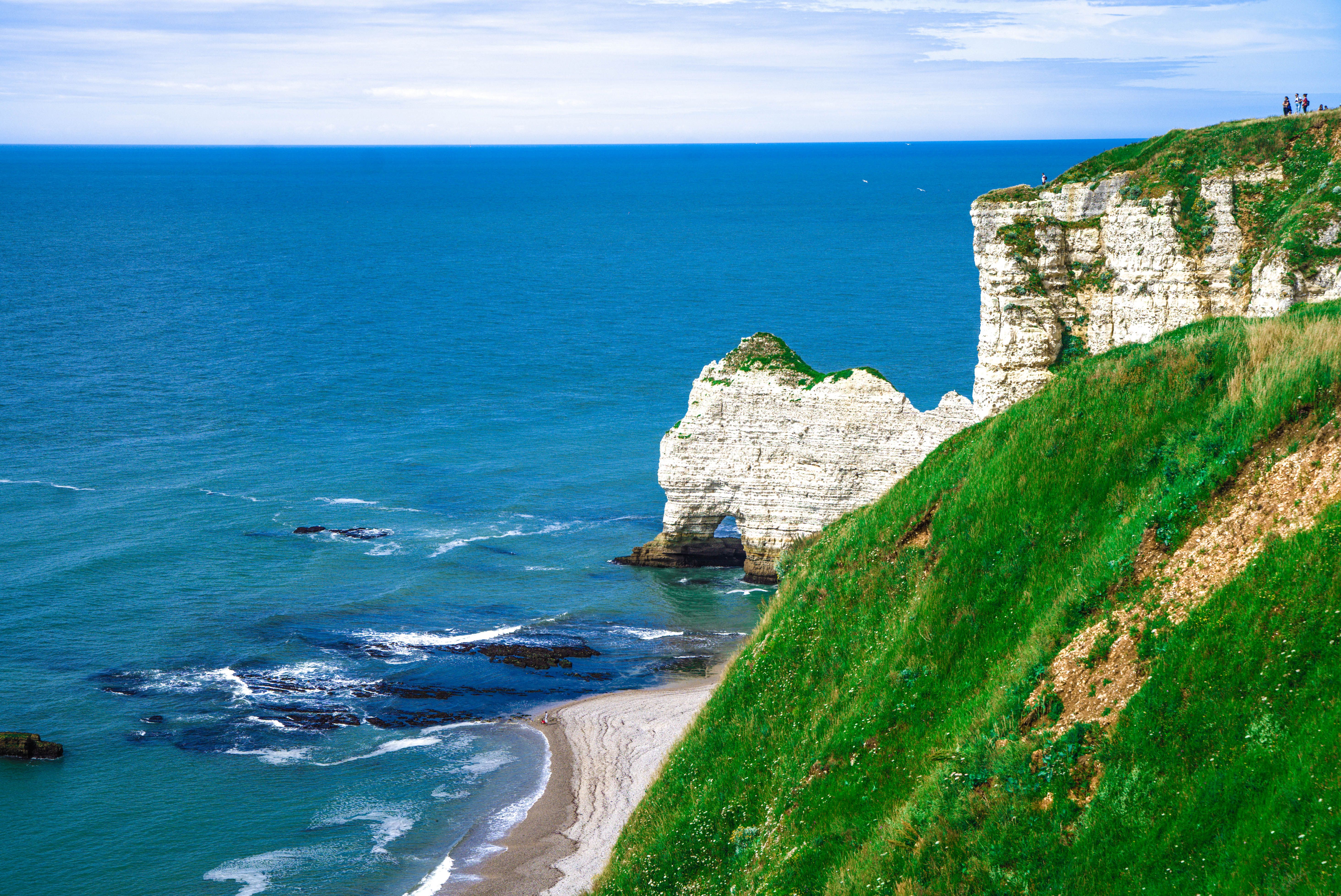 Beautiful Blue Sea View from the Mountains · Free Stock Photo