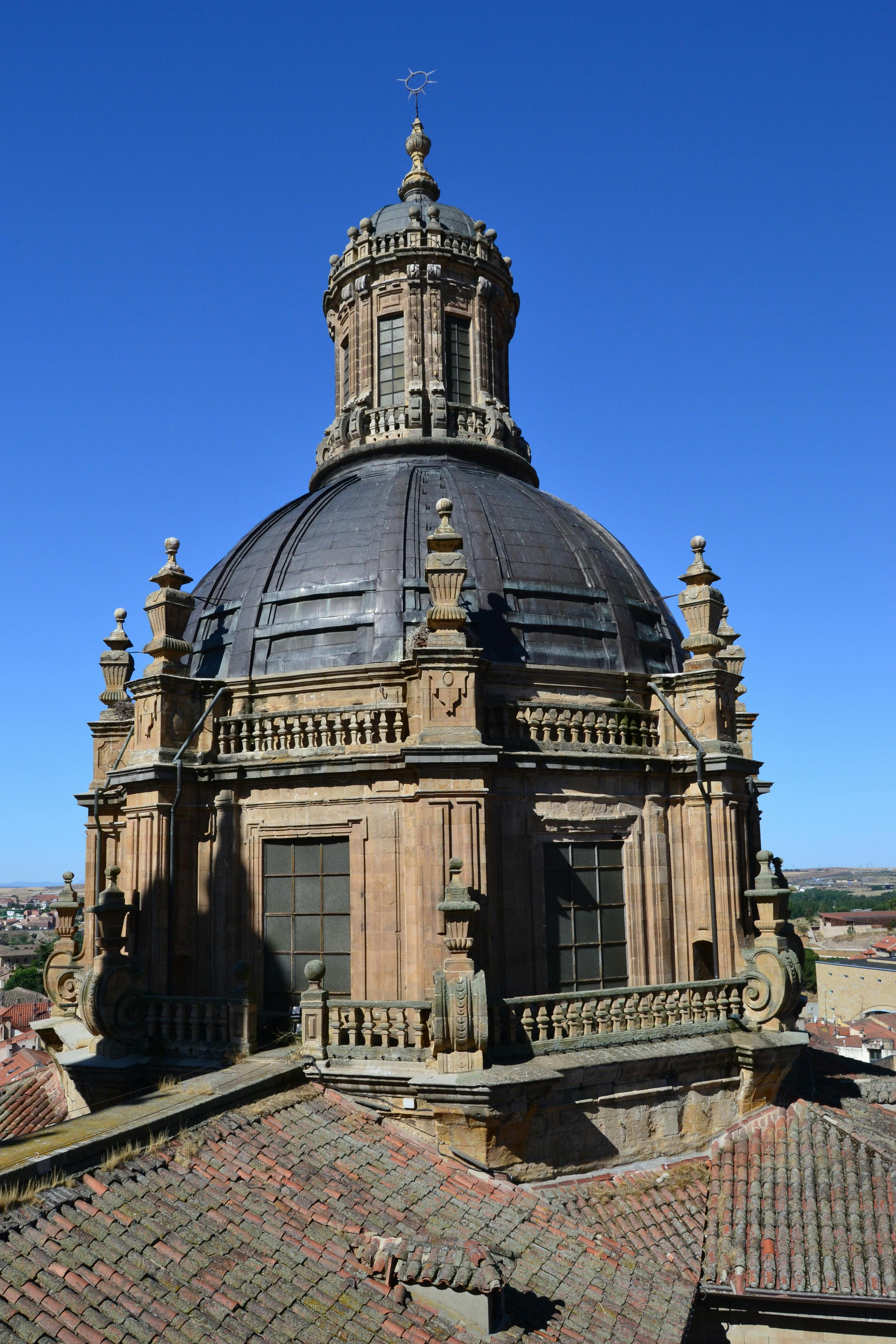 Round Cathedral Building against a Blue Sky · Free Stock Photo