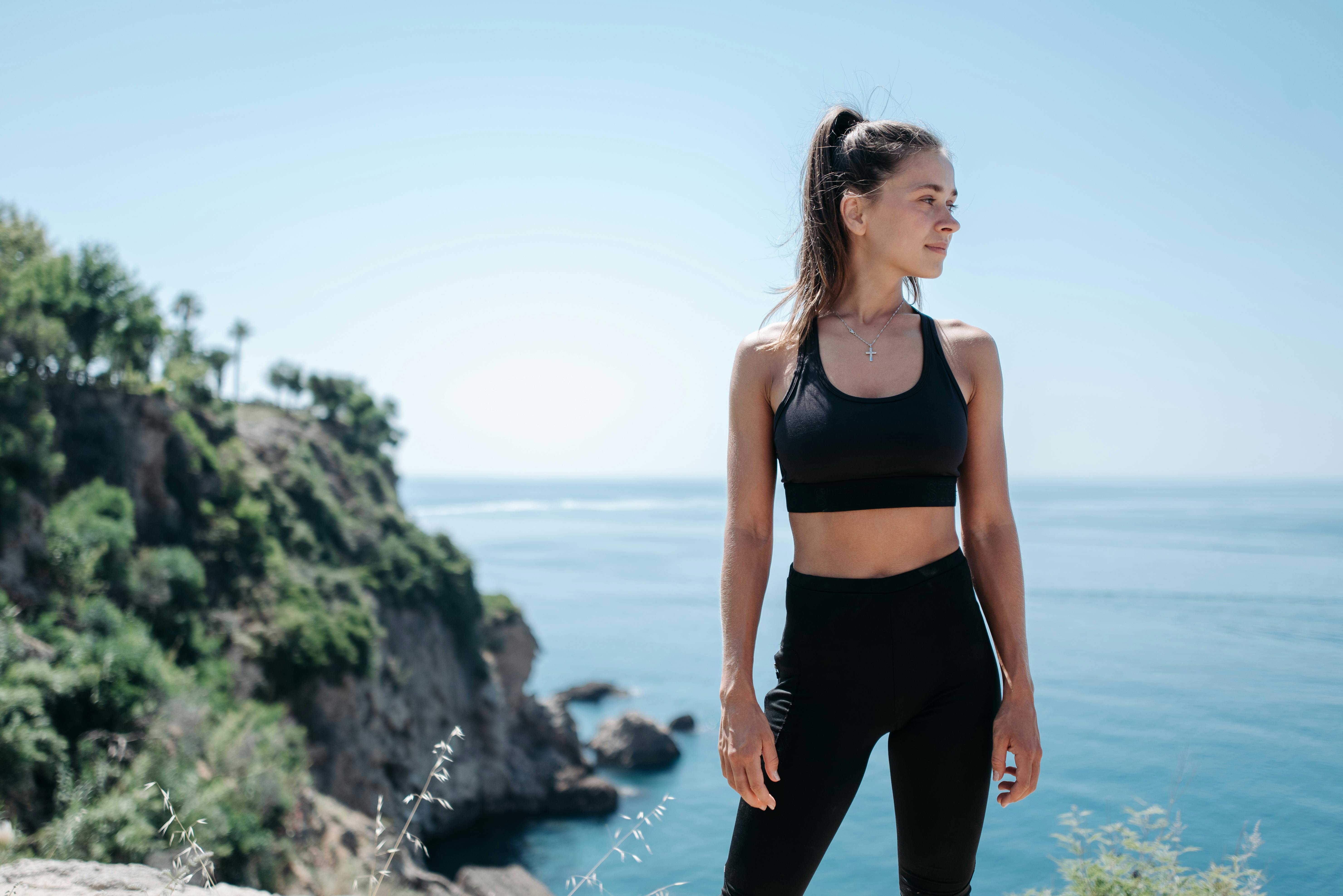 Woman Wearing Workout Clothes · Free Stock Photo