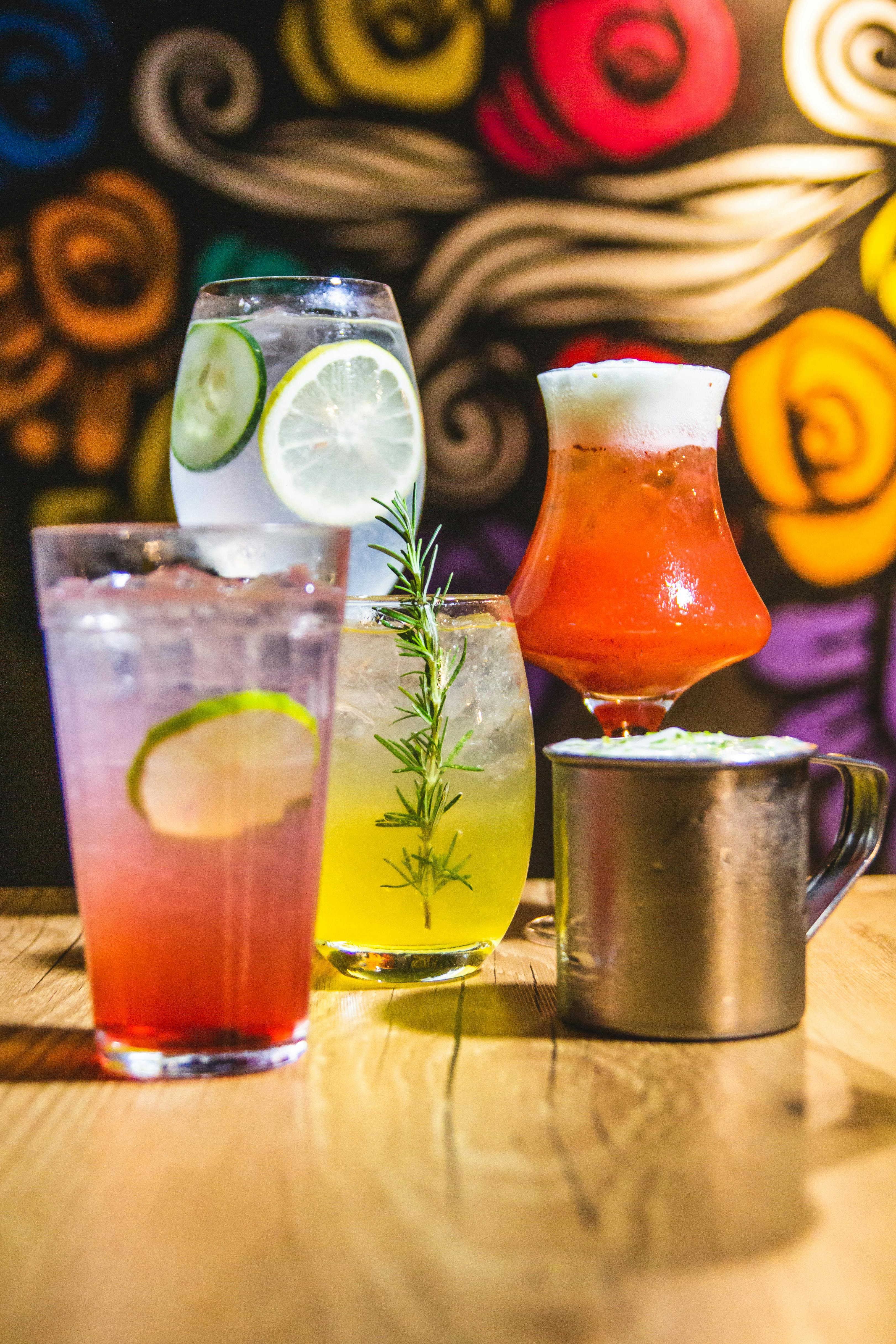 Cocktail on Display · Free Stock Photo