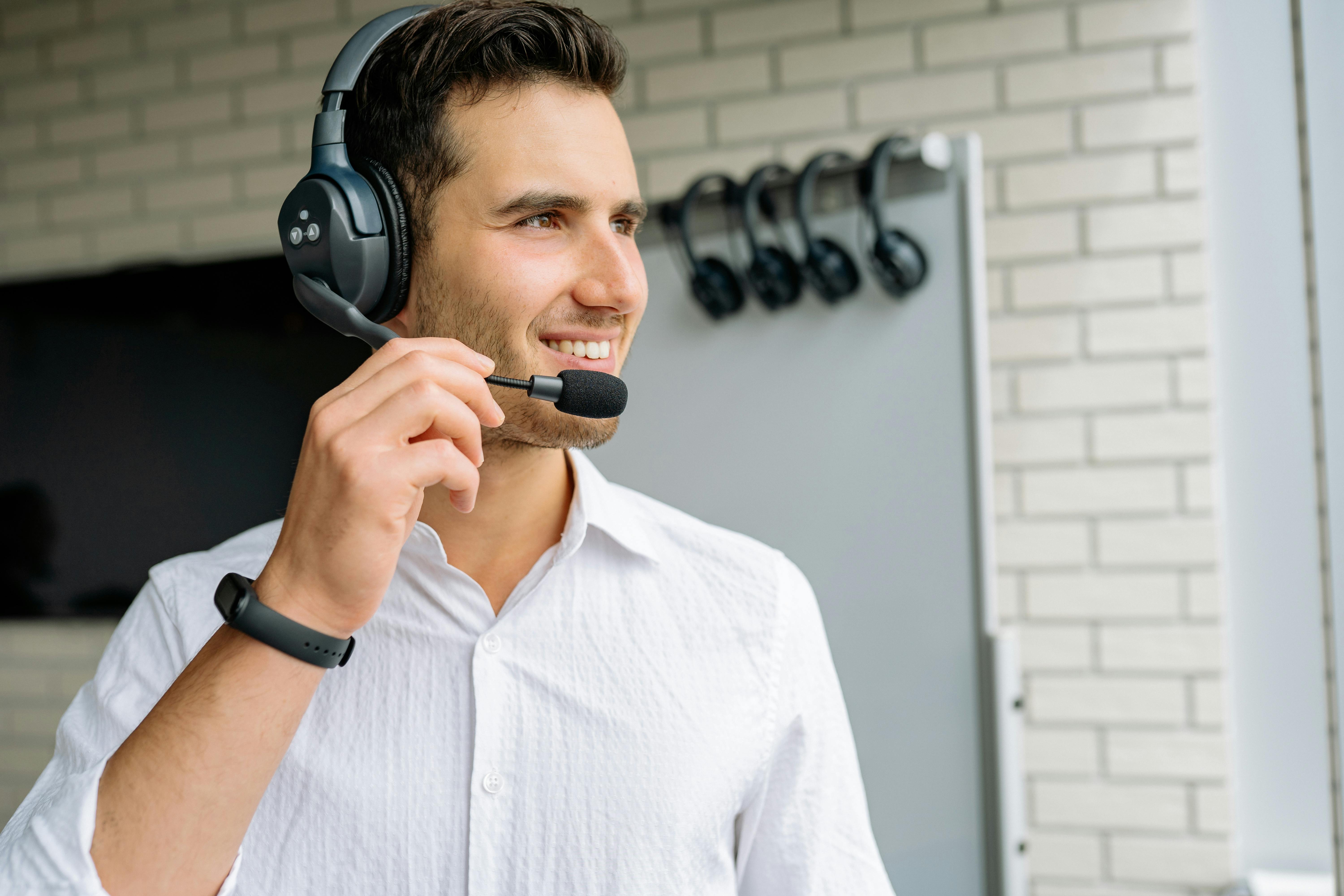 Man with Headphones · Free Stock Photo