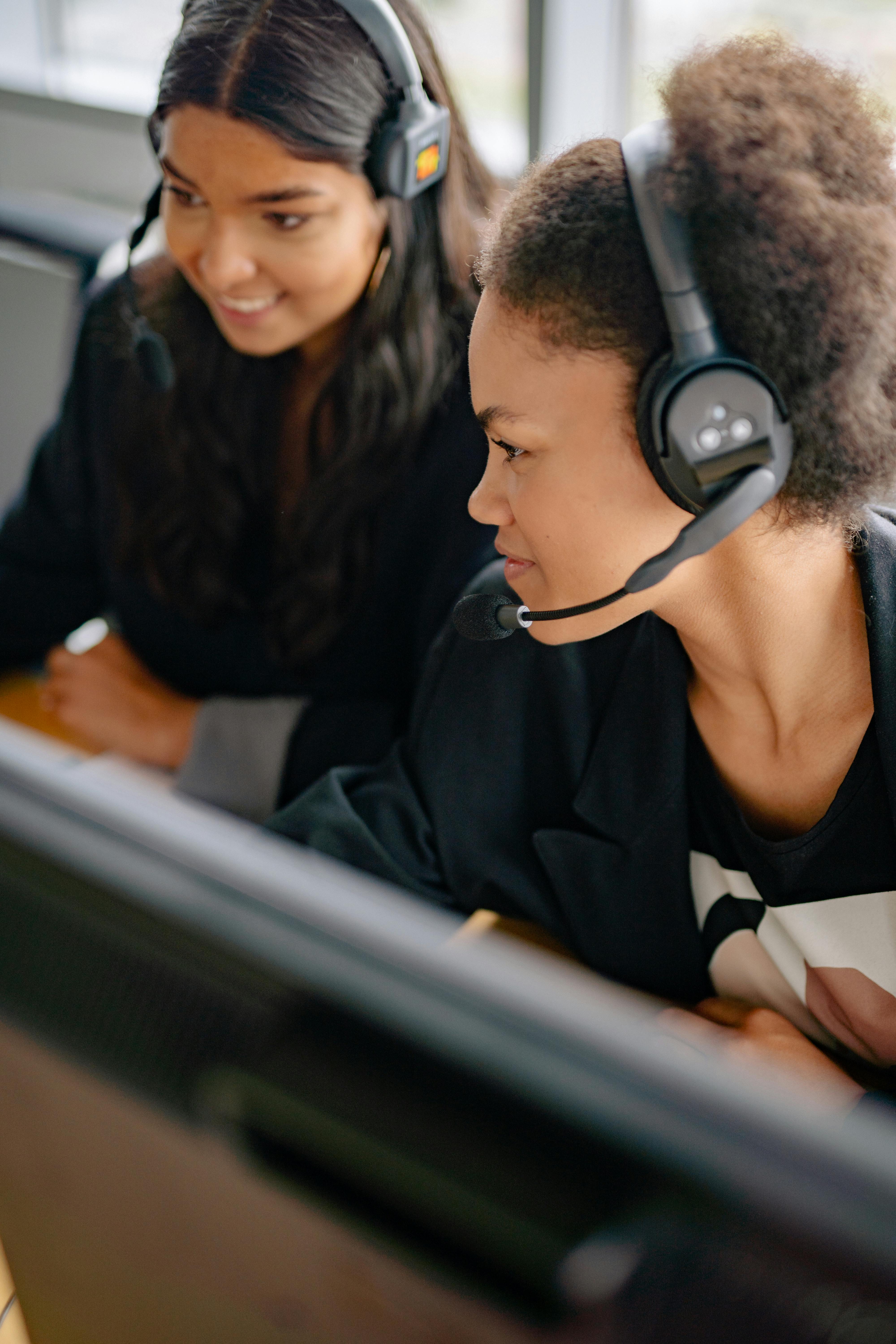 People Working in a Call Center · Free Stock Photo