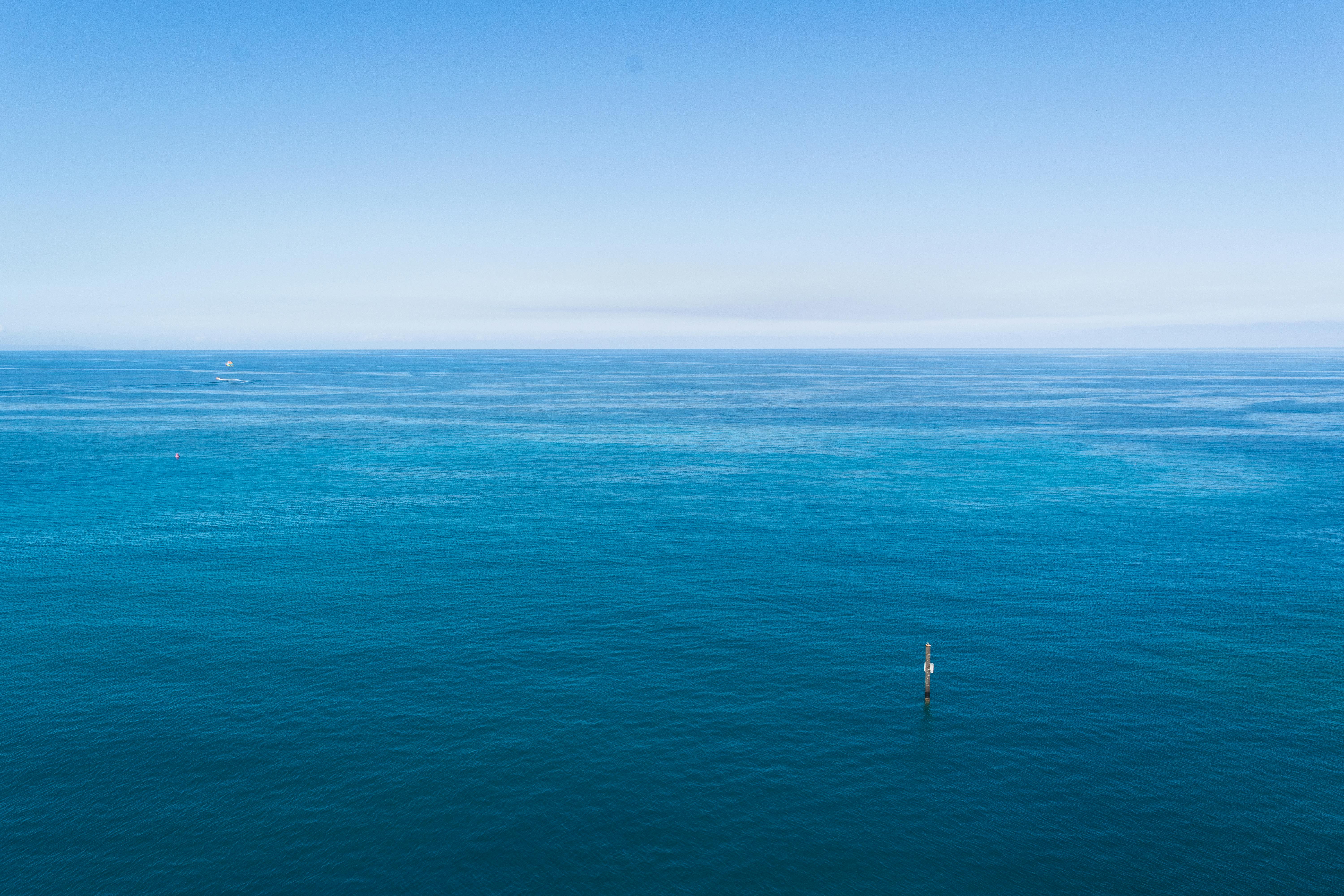 Aerial View of a Placid Sea · Free Stock Photo