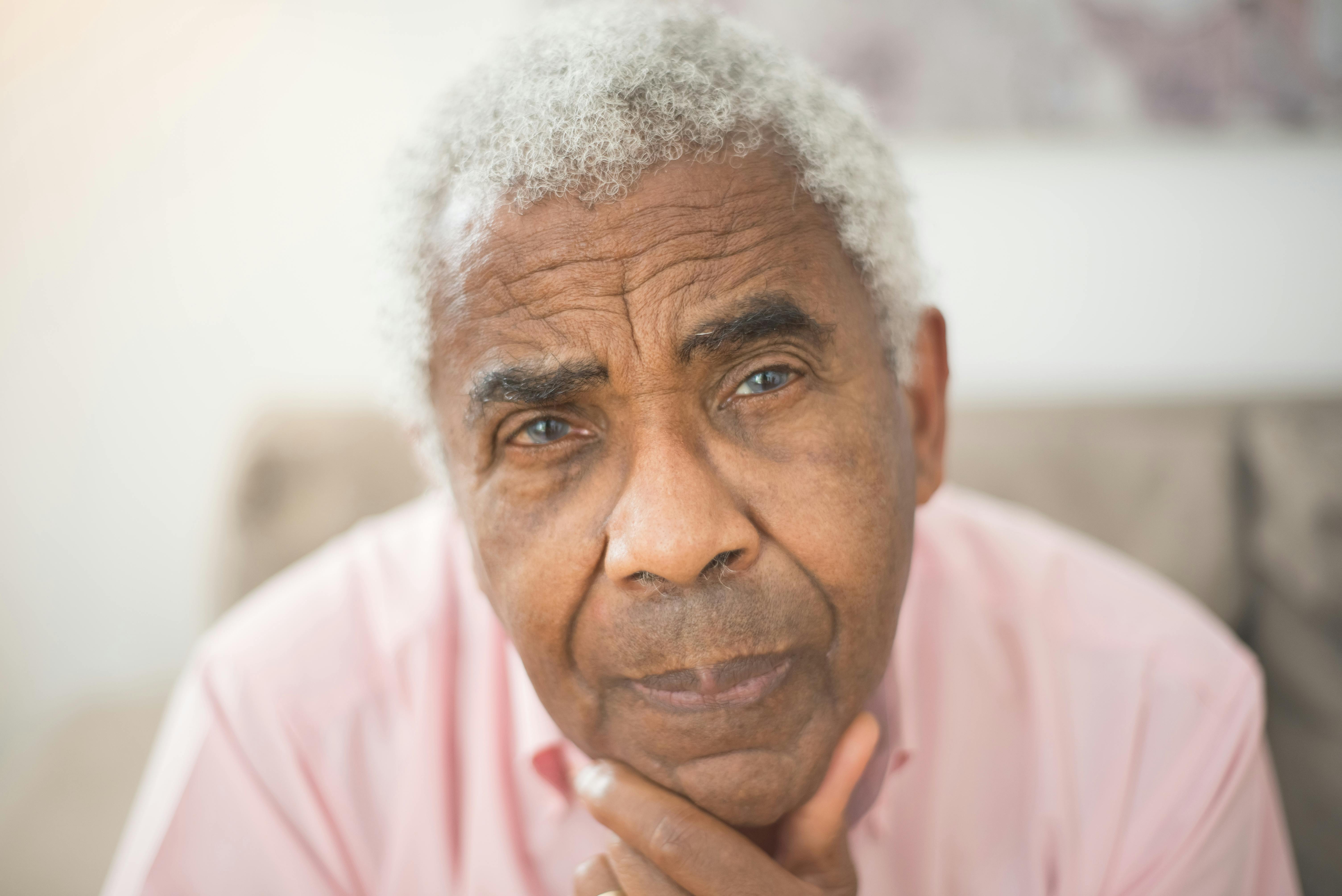 Portrait of a Sad Looking Man · Free Stock Photo