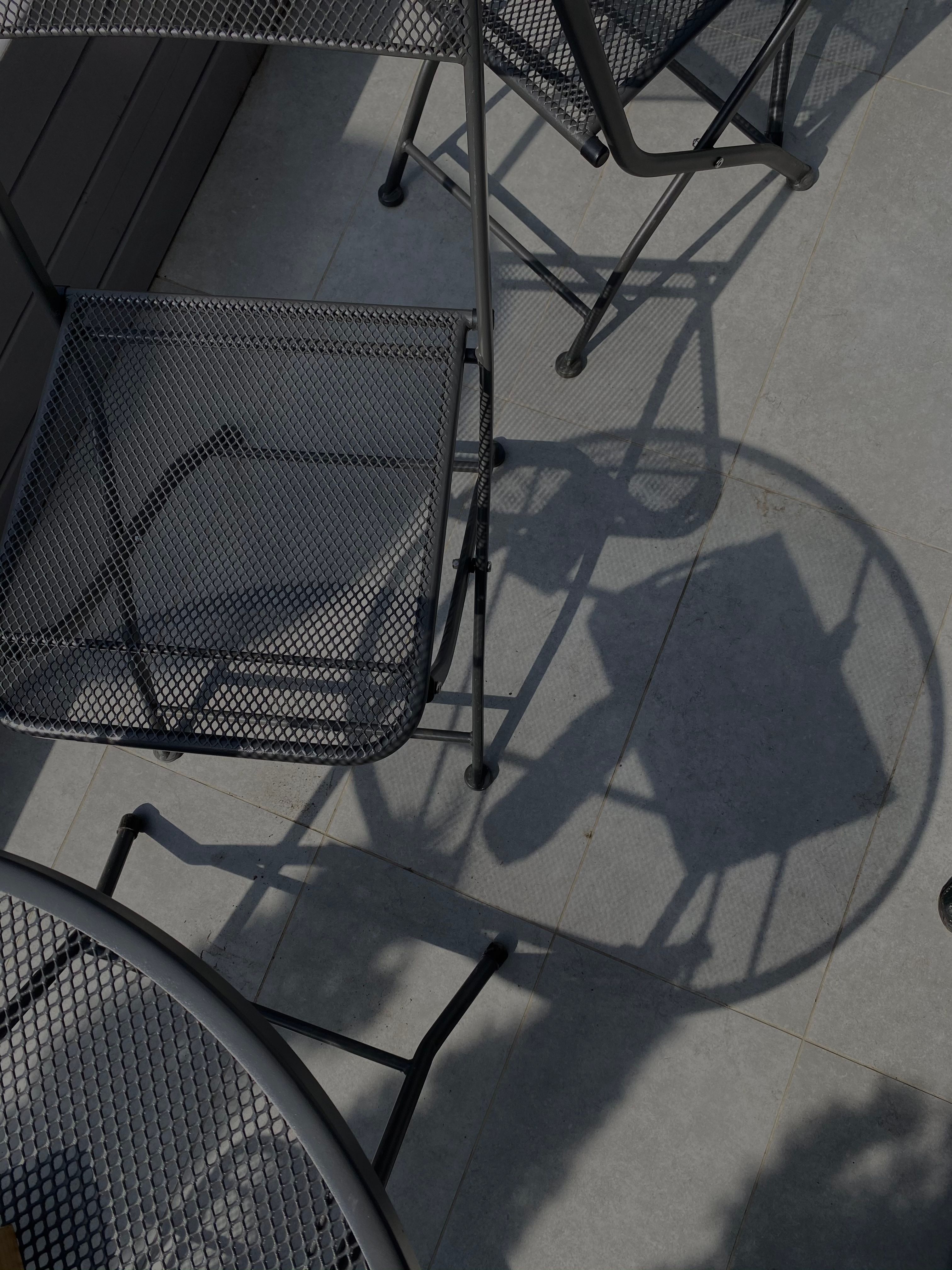 Photograph of Shadows of a Chair and a Table on the Ground · Free Stock ...