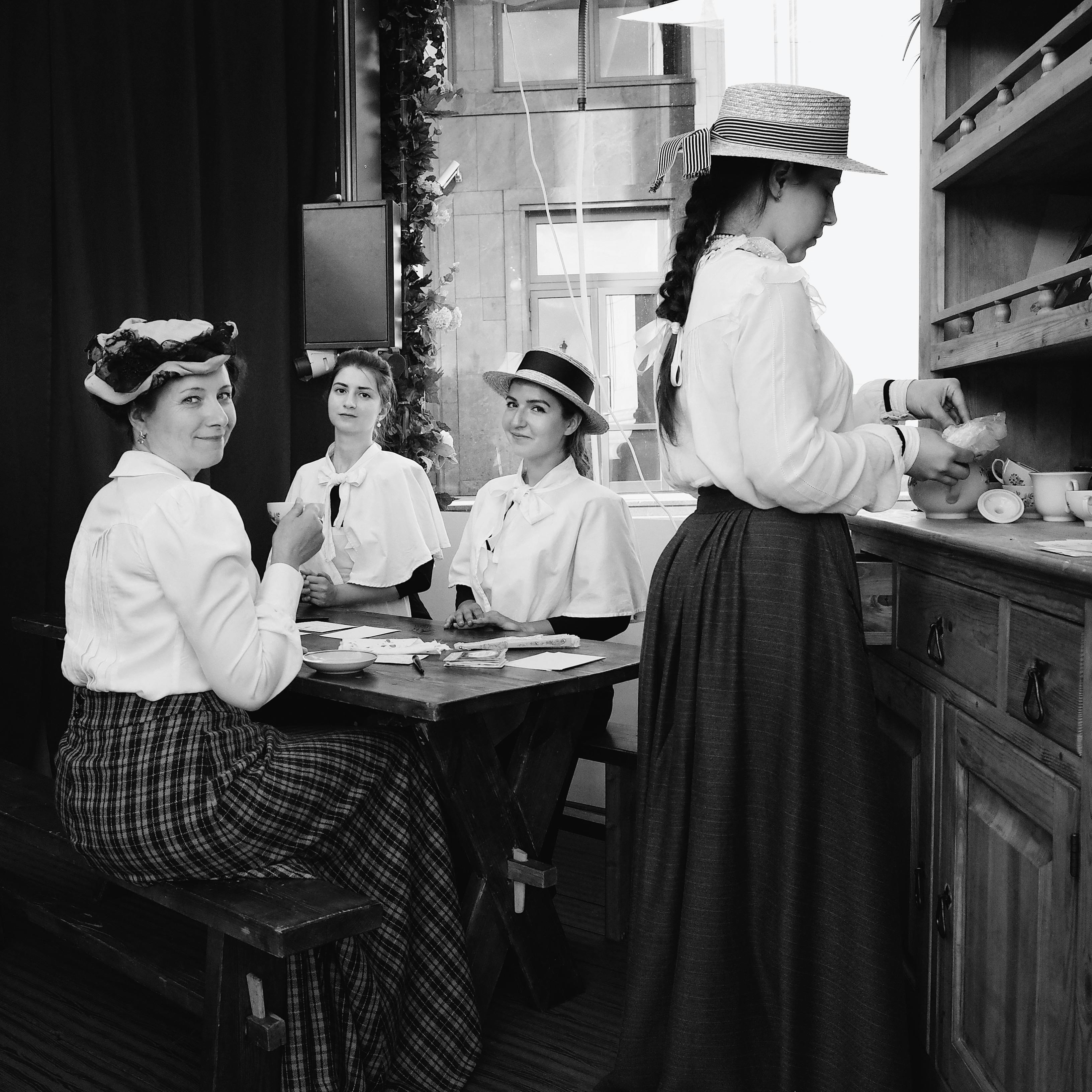 Woman wearing Retro Traditional Clothing · Free Stock Photo