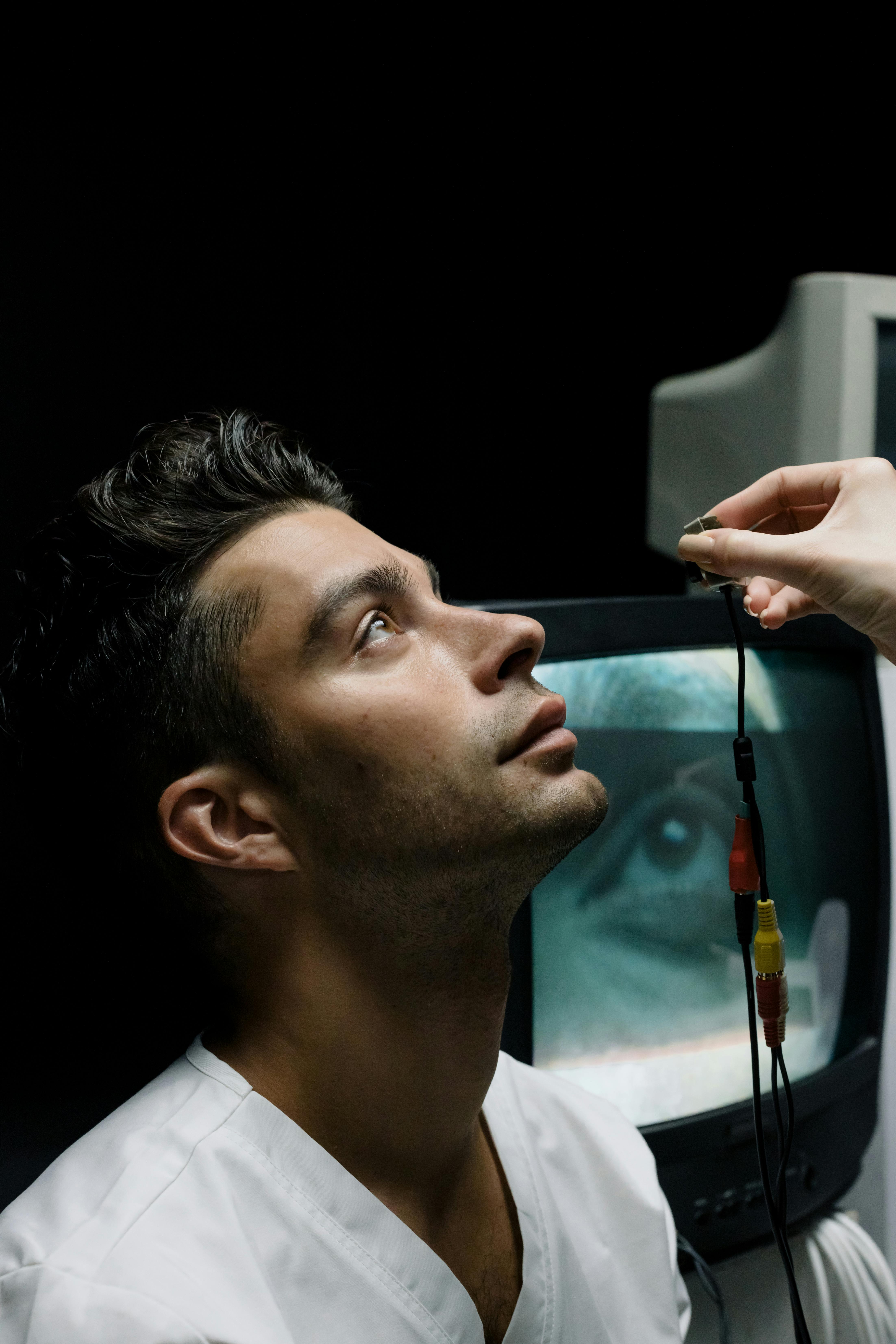 Person Getting an Eye Checkup · Free Stock Photo