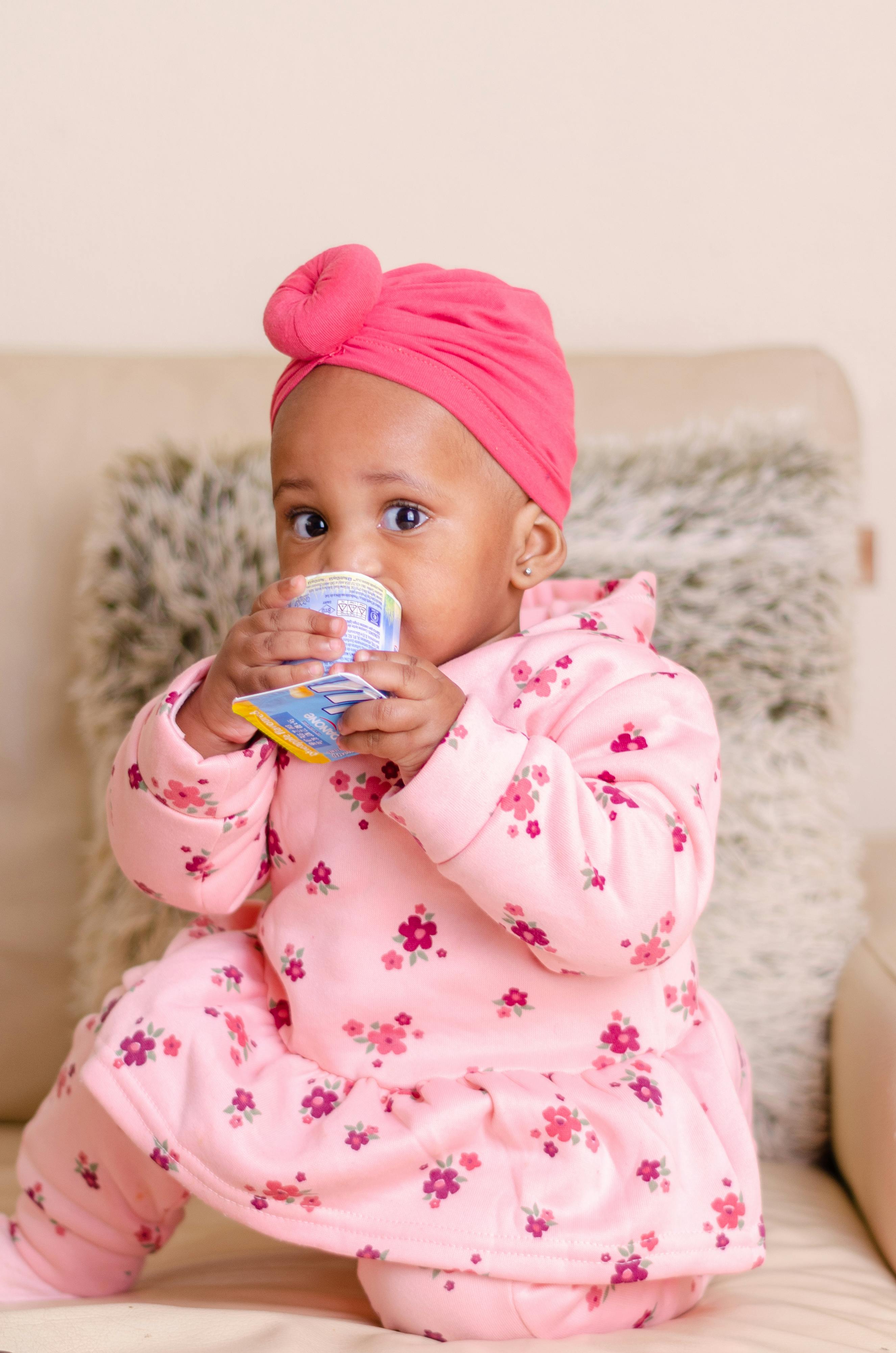 Cute Little Baby Girl Wearing All Pink · Free Stock Photo