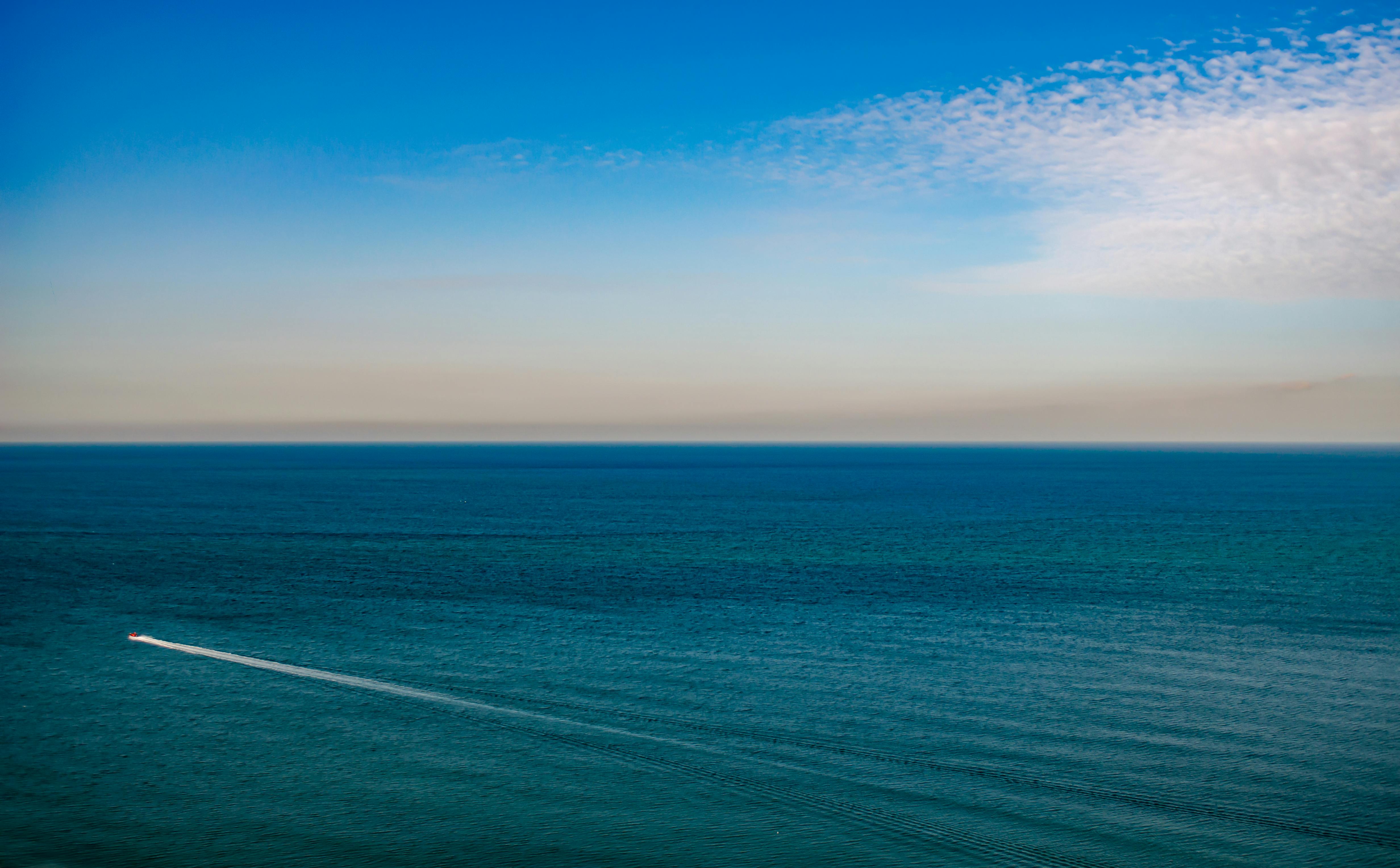 Drone Photography of the Open Ocean · Free Stock Photo