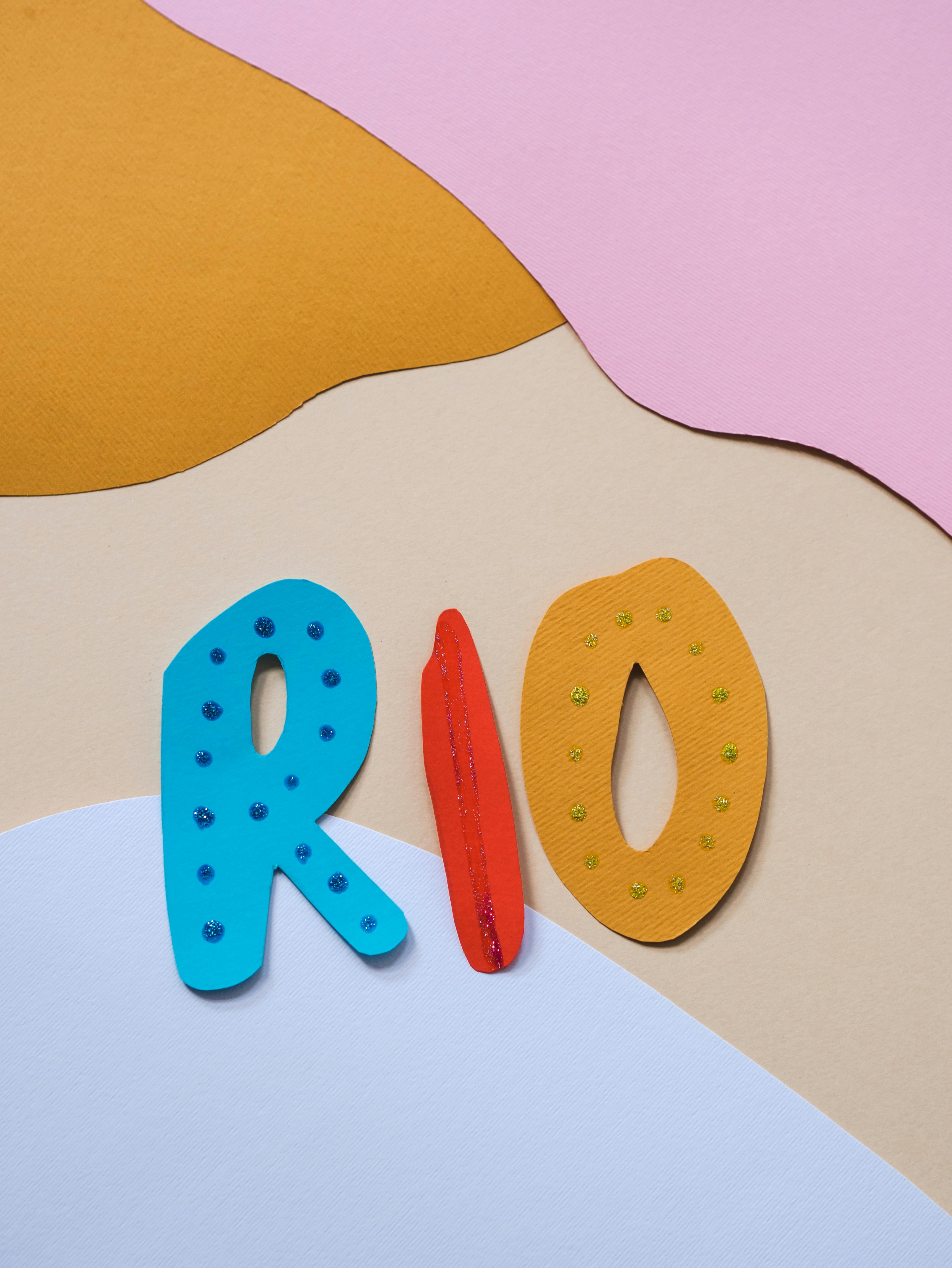 Rio Carnival Paper Cut-Outs · Free Stock Photo