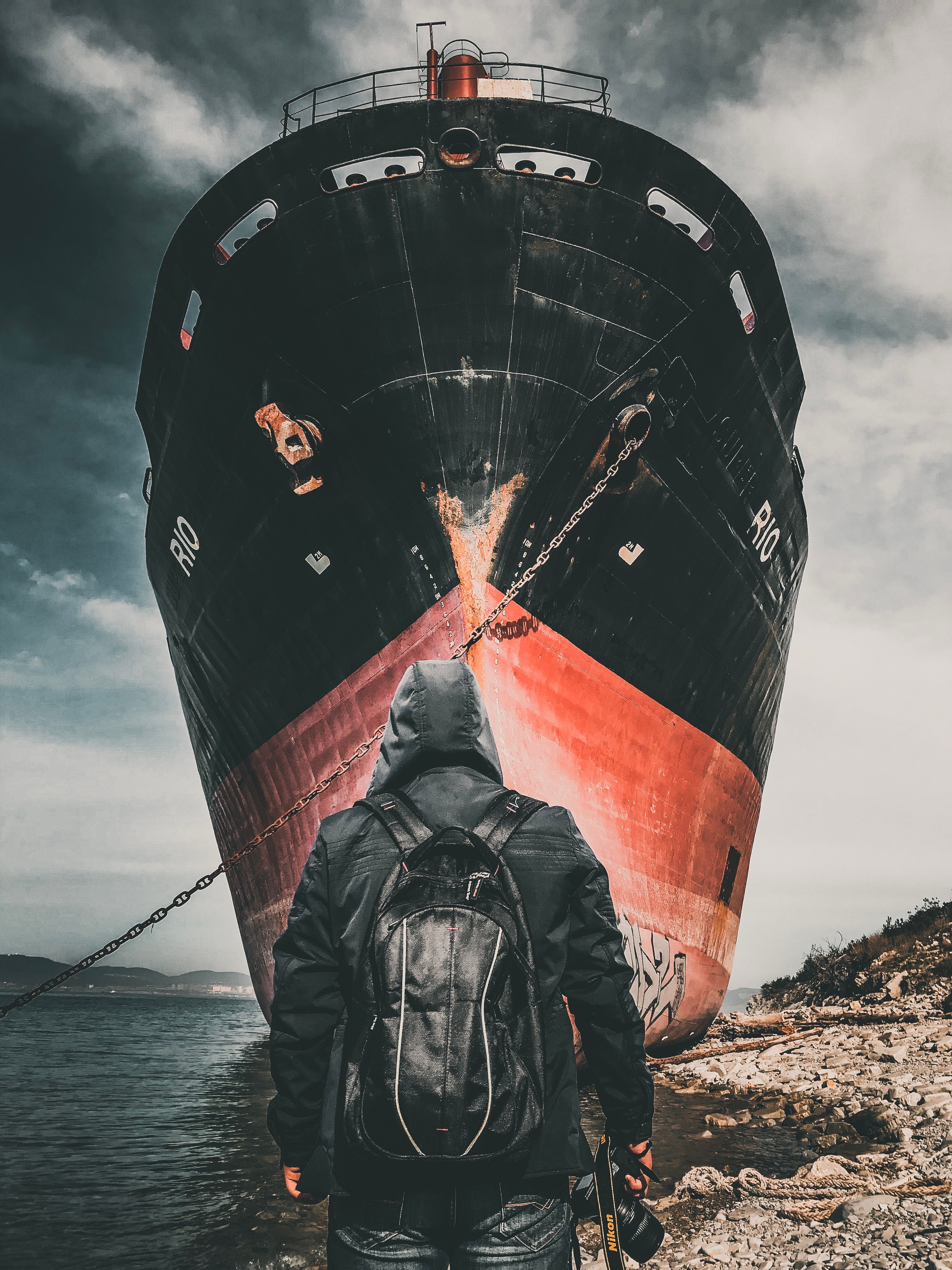 Photo of Person Wearing Backpack · Free Stock Photo