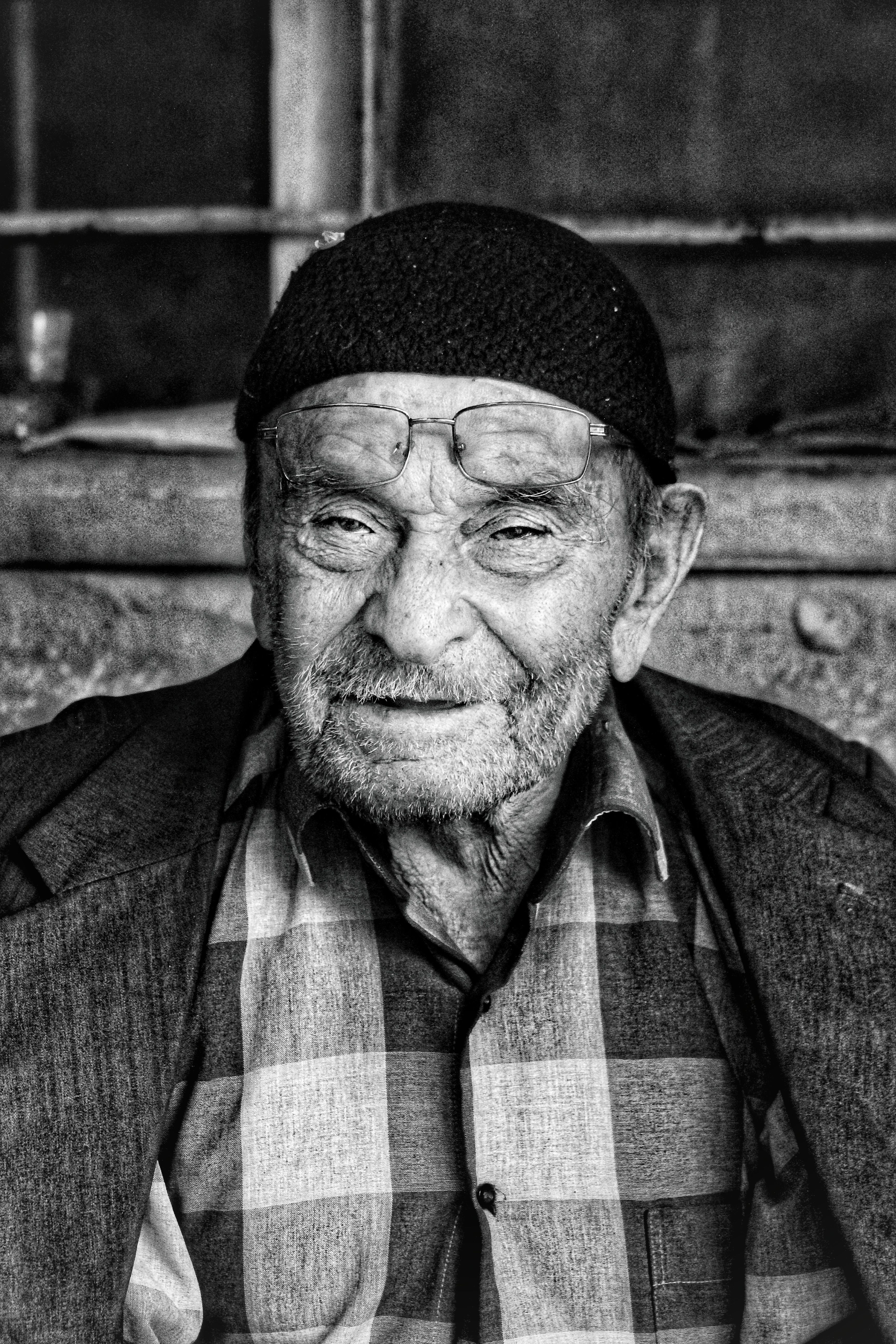 Grayscale Photo of a Man · Free Stock Photo