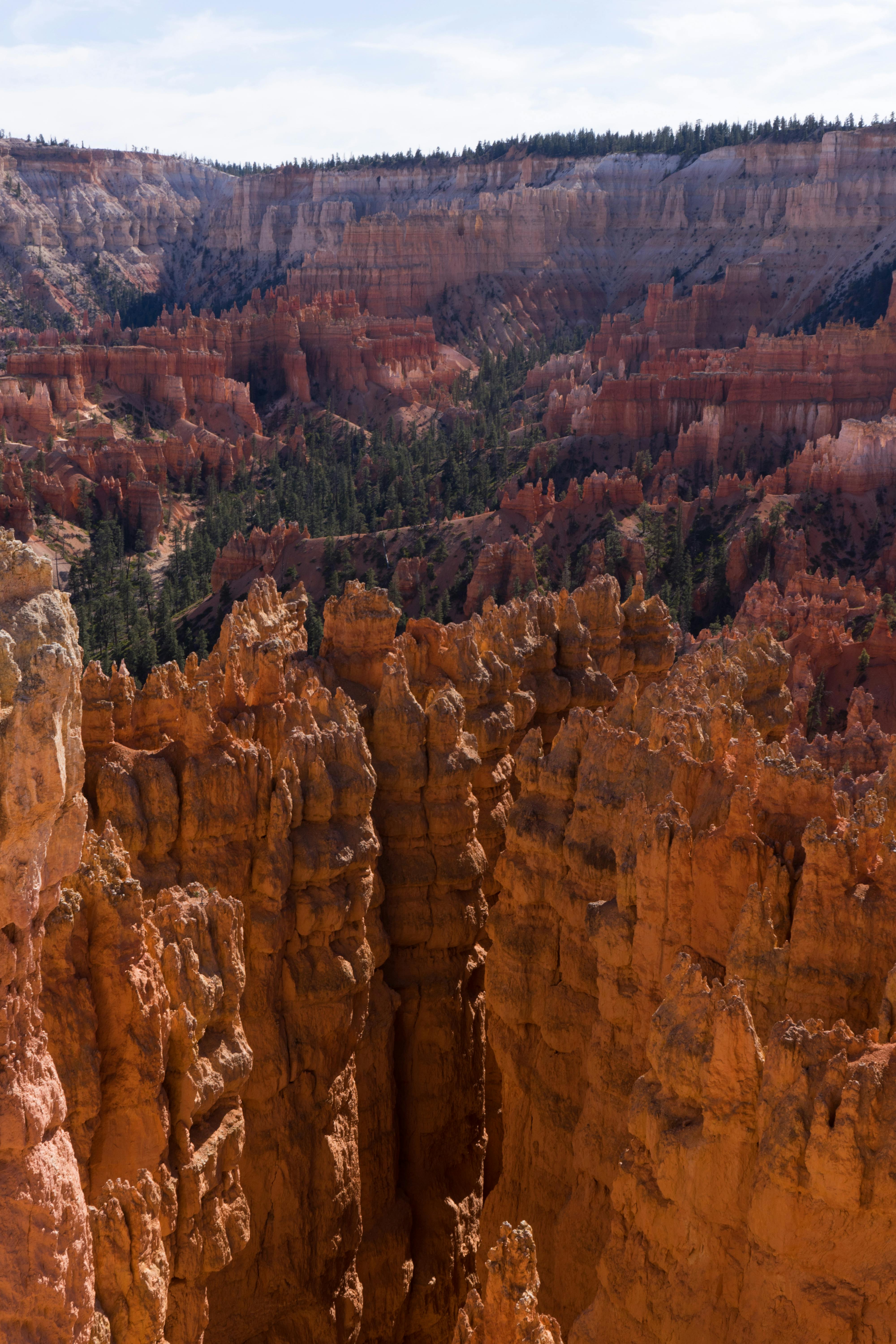 Brown Geological Formation at Bryce Canyon National Park · Free Stock Photo
