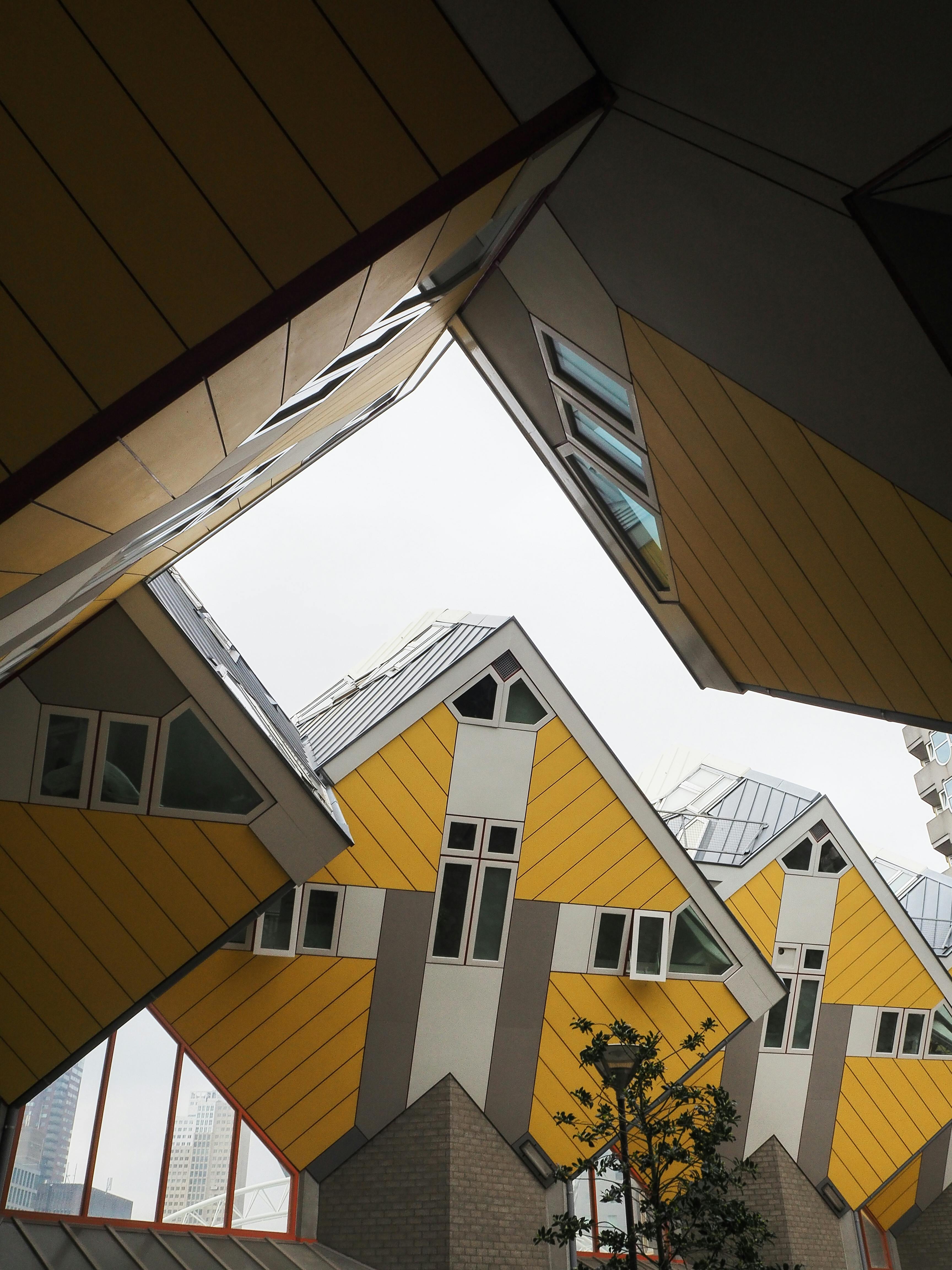 Confusing Futuristic Building Design · Free Stock Photo