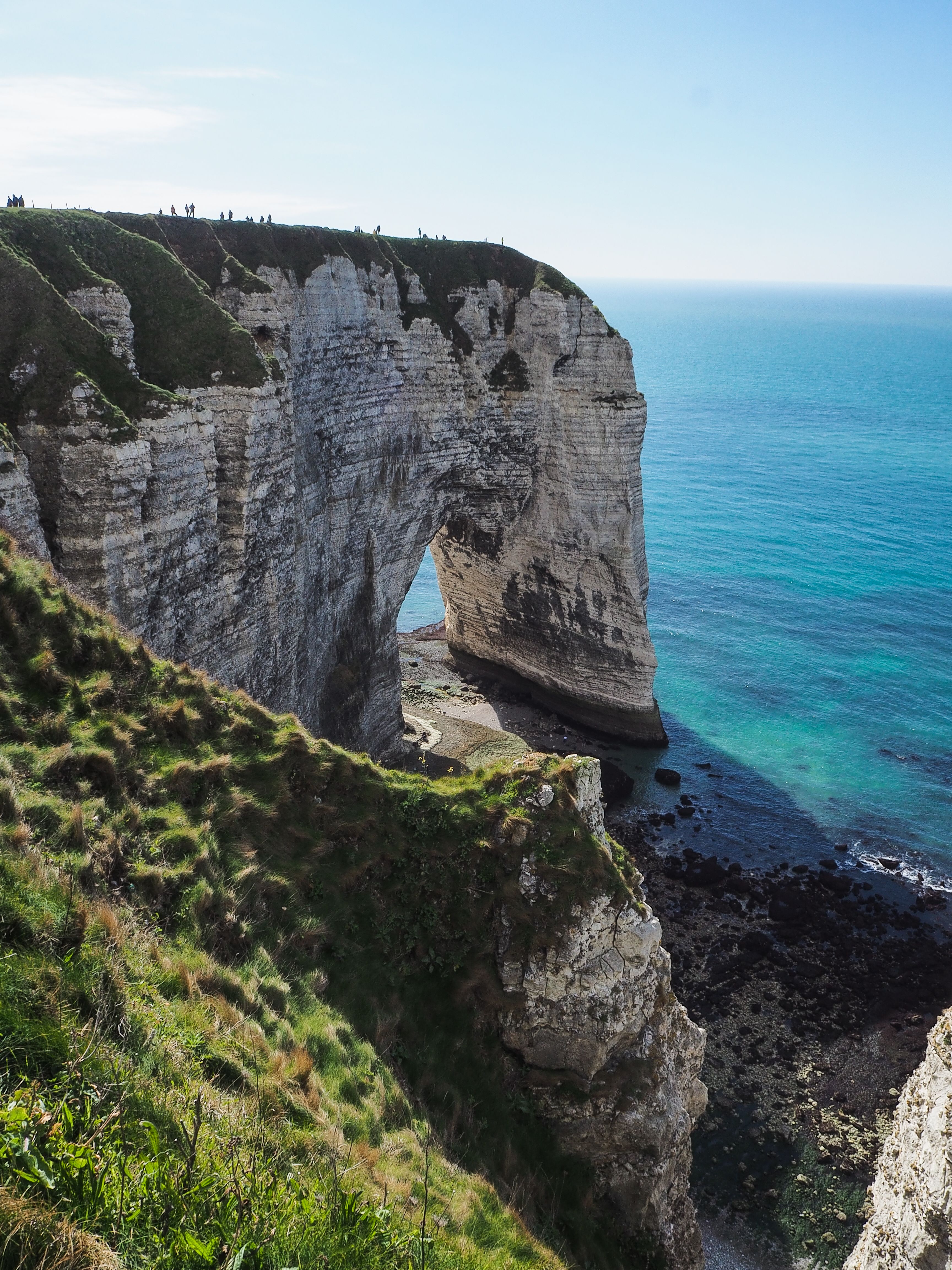 Arch Rock Formation in Sea · Free Stock Photo