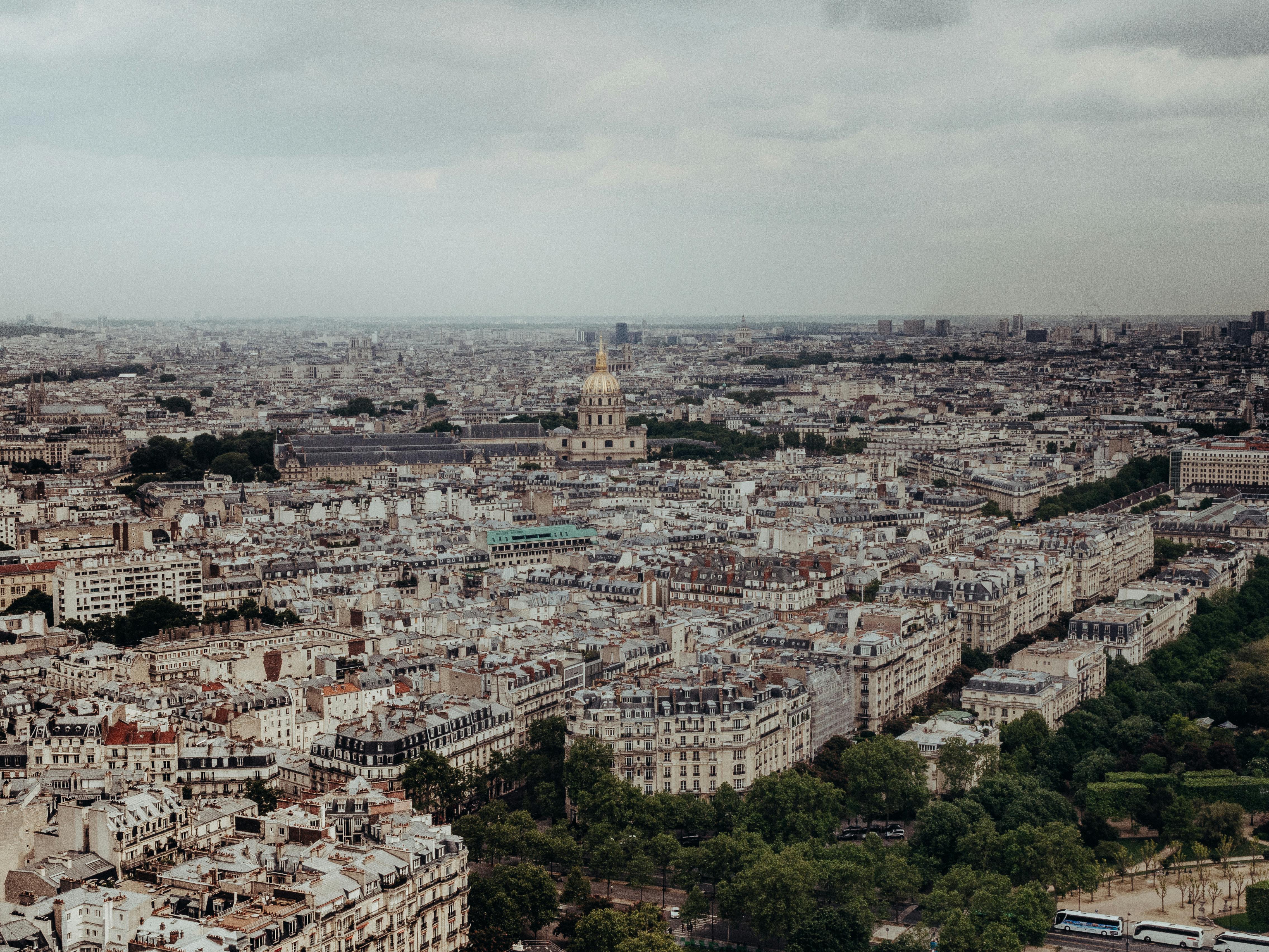 The Skyline of Paris From Above · Free Stock Photo