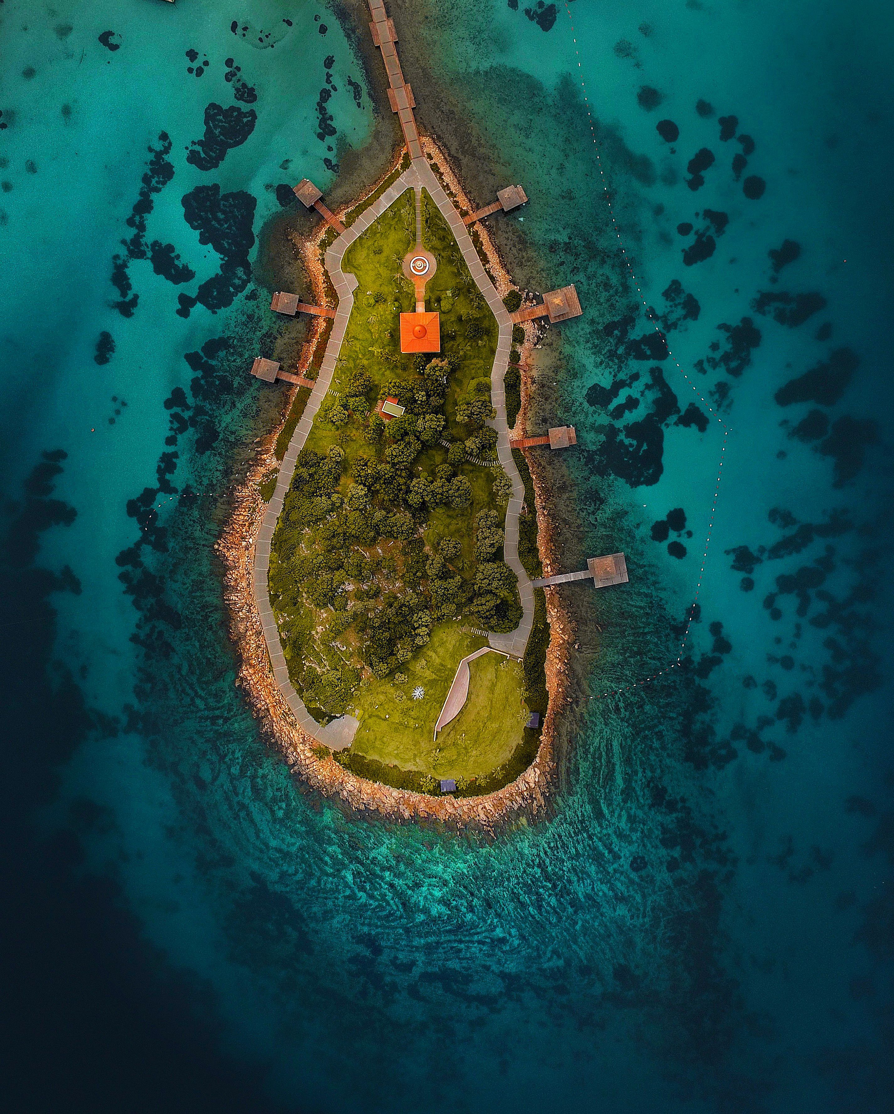 Aerial Photograph of the Sea · Free Stock Photo