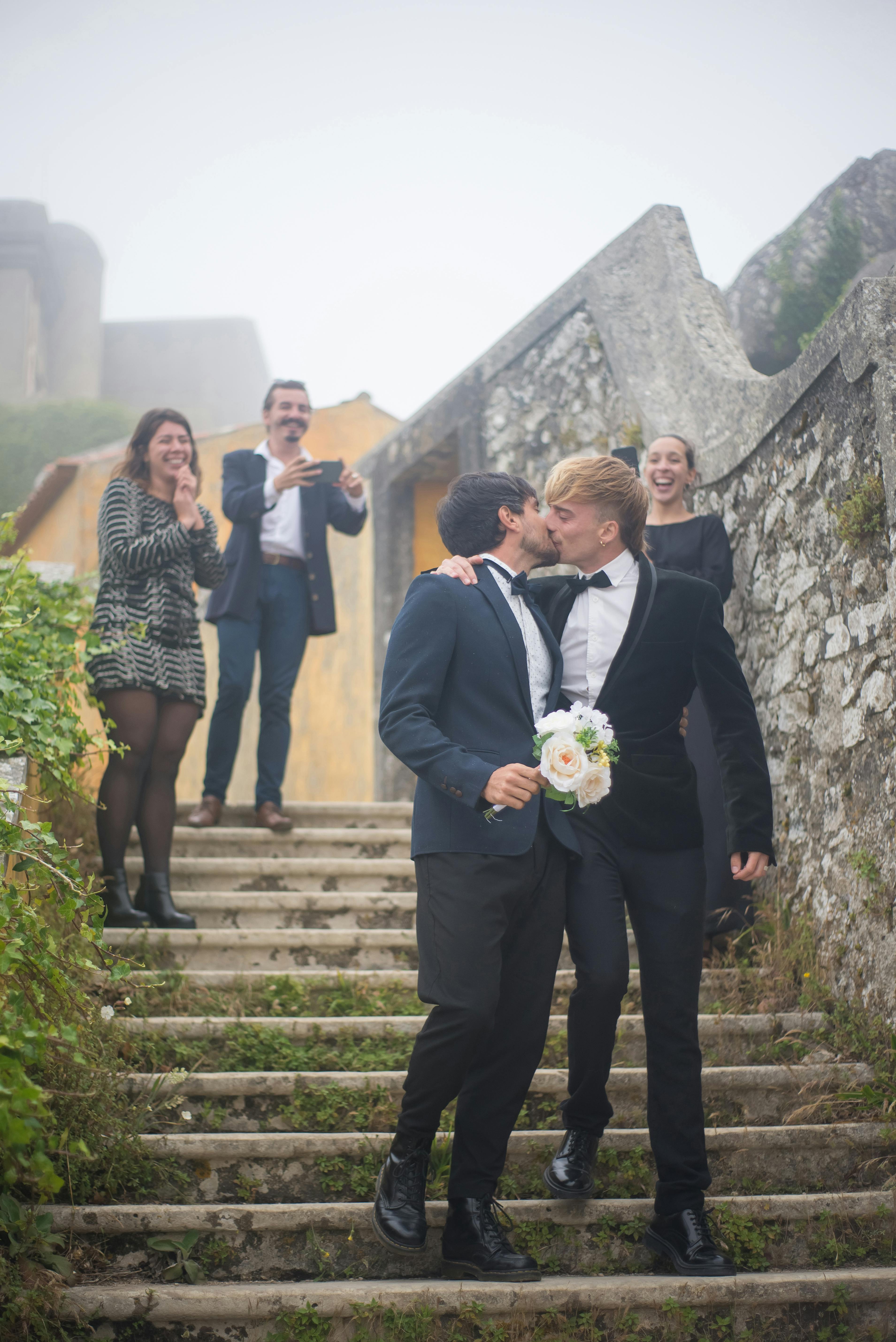 Photo of Men Kissing · Free Stock Photo