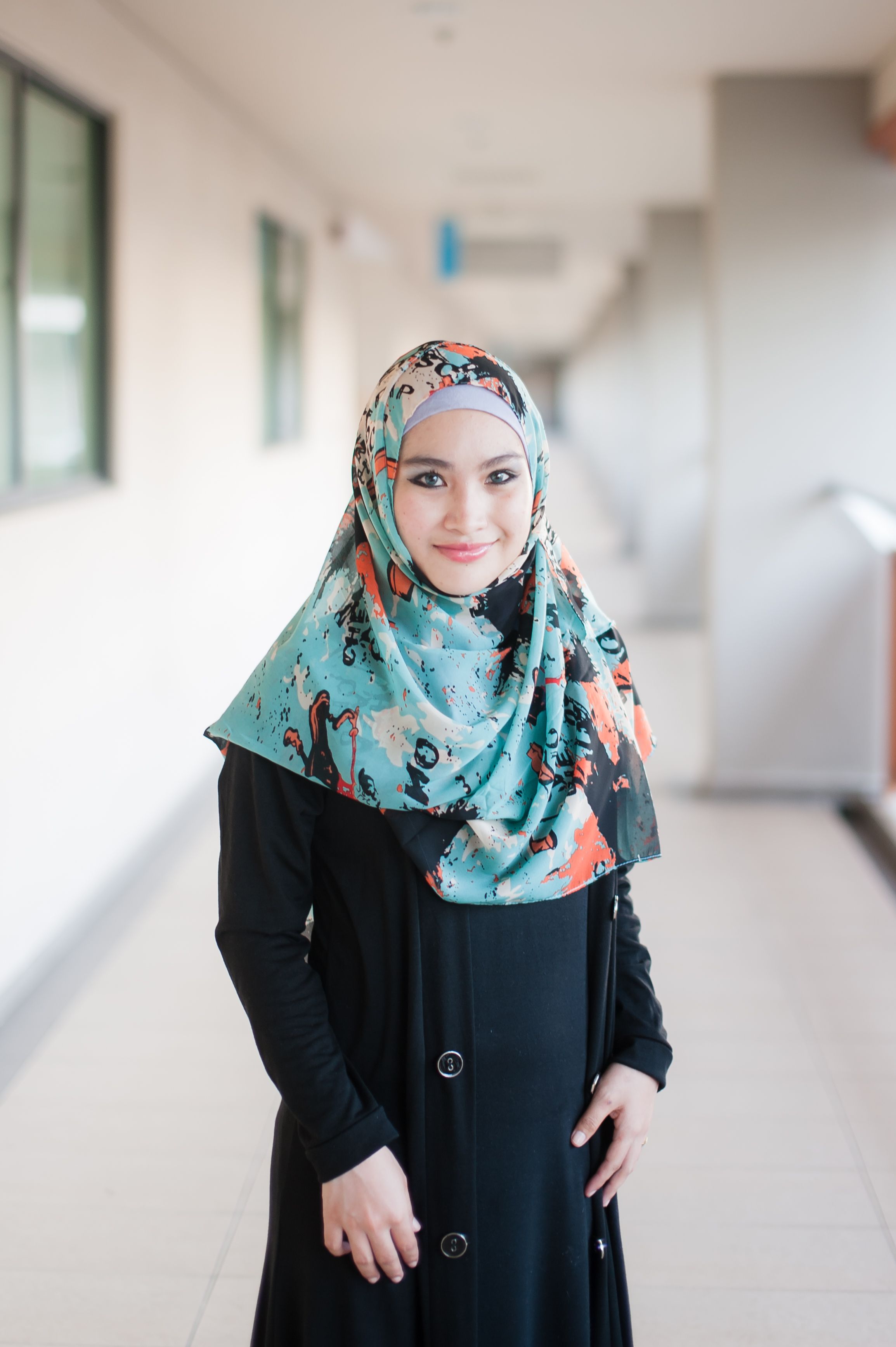 Beautiful Woman Wearing Hijab · Free Stock Photo