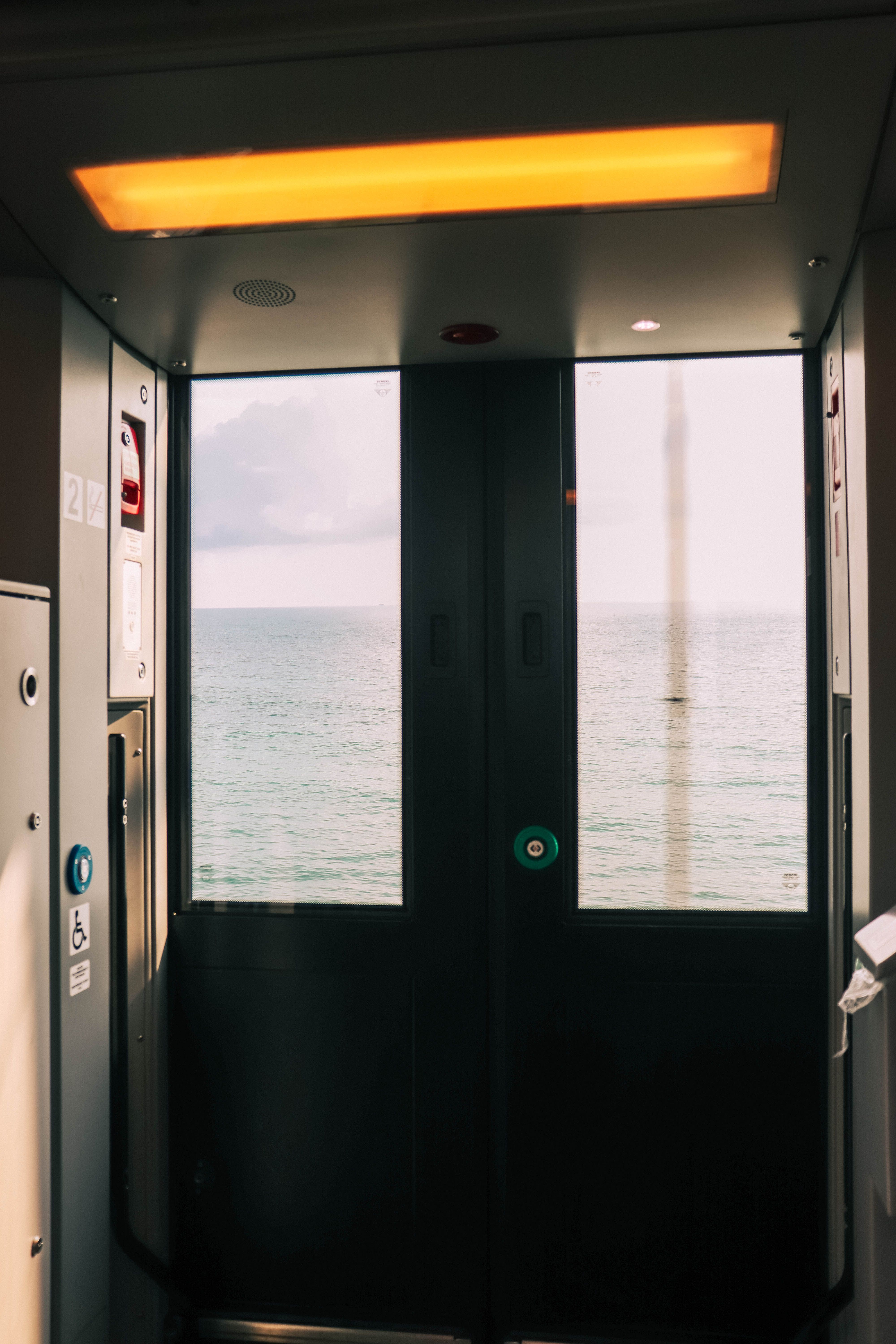 Metal Doors in the Ship with Glass Windows · Free Stock Photo