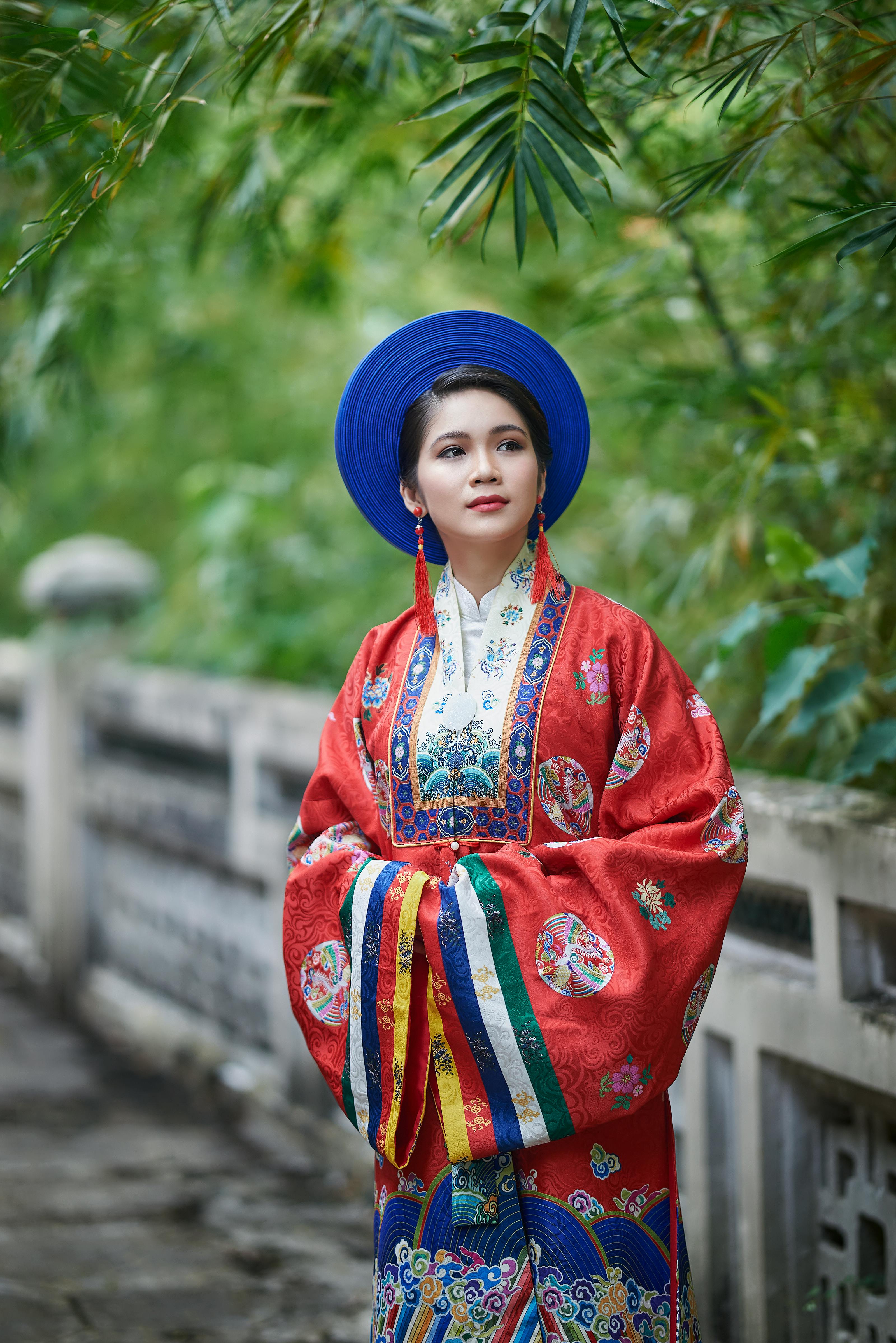 A Woman Covering her Chest with a Leaf · Free Stock Photo