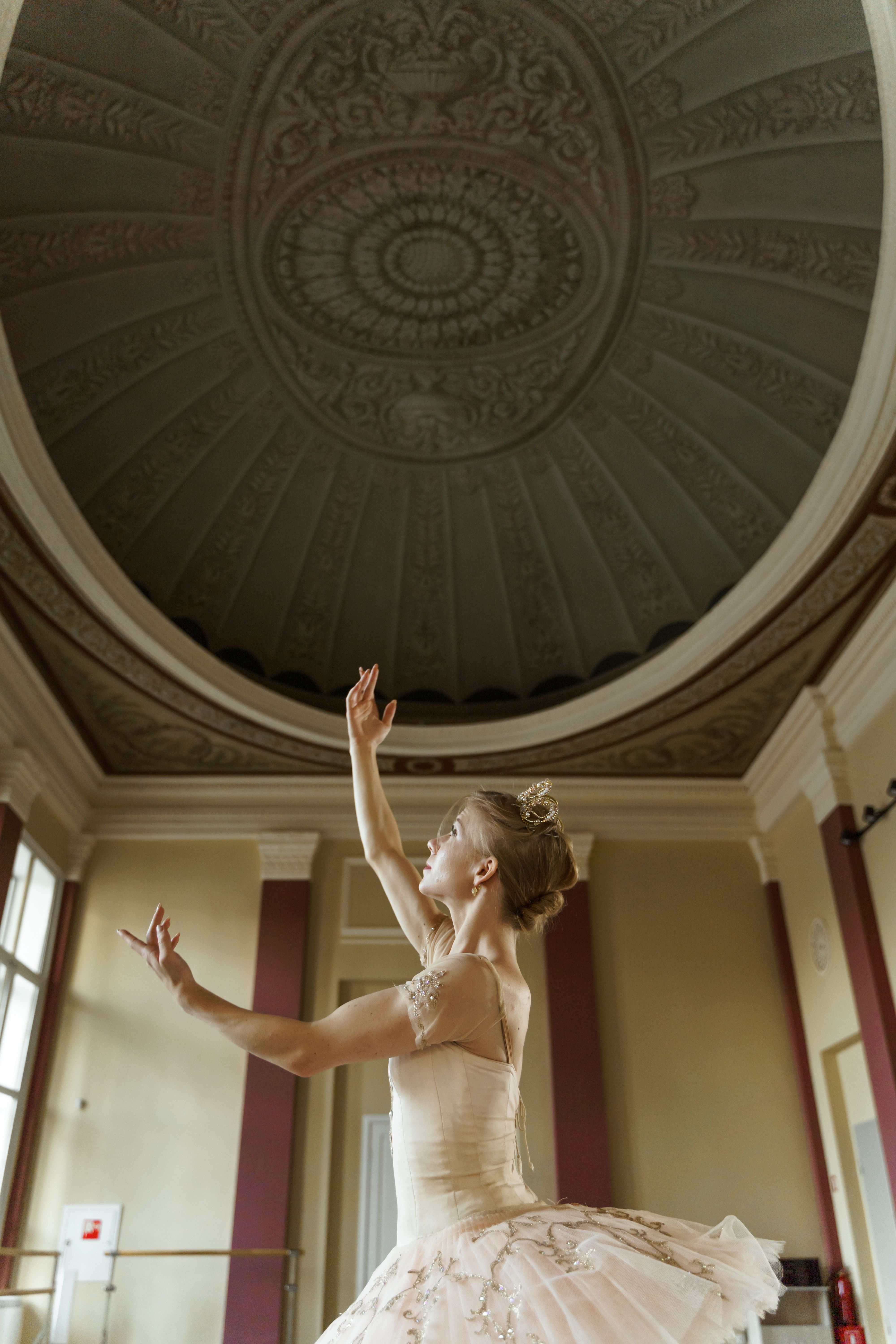 Woman Dancing in a Studio · Free Stock Photo