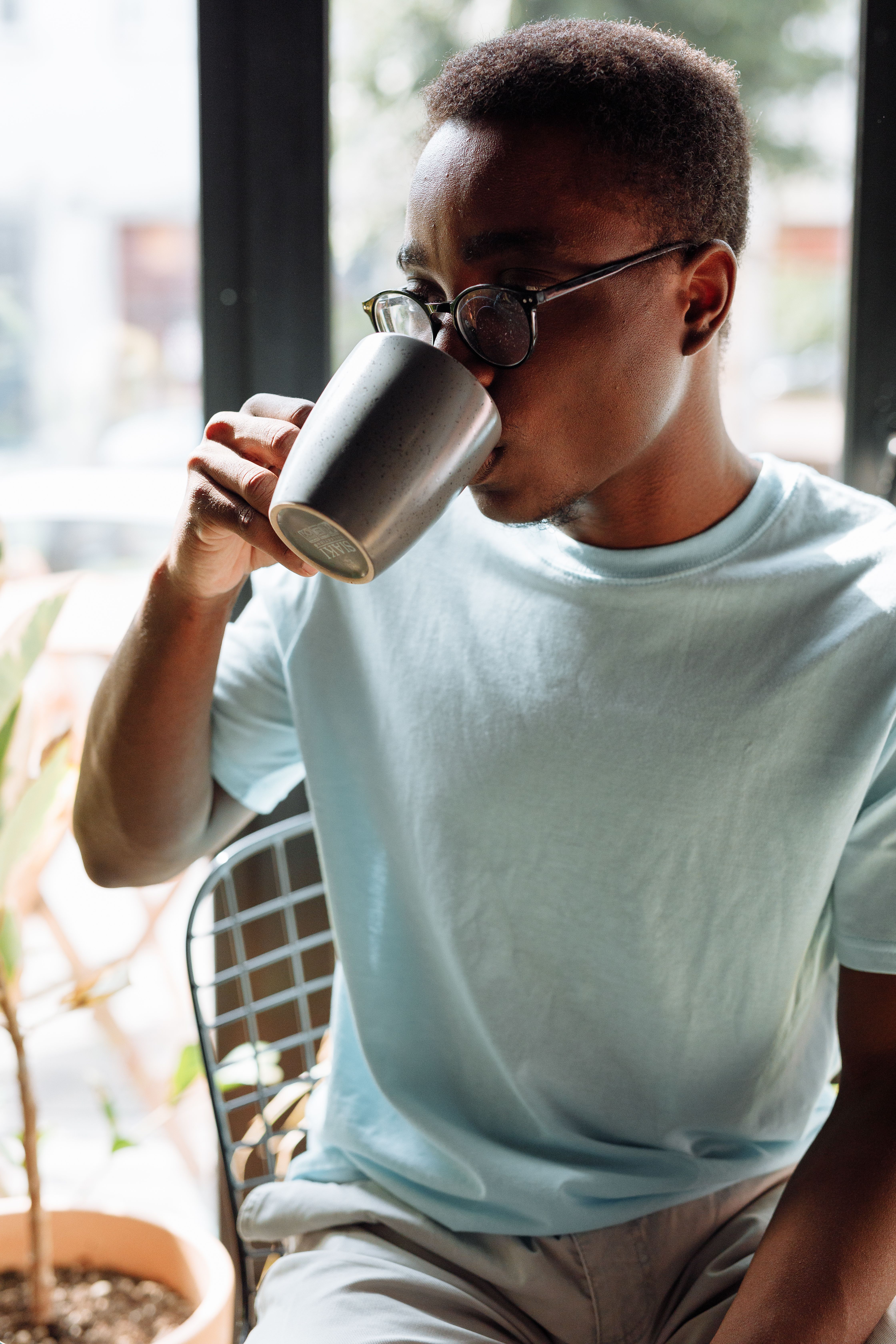 Man Drinking Coffee · Free Stock Photo