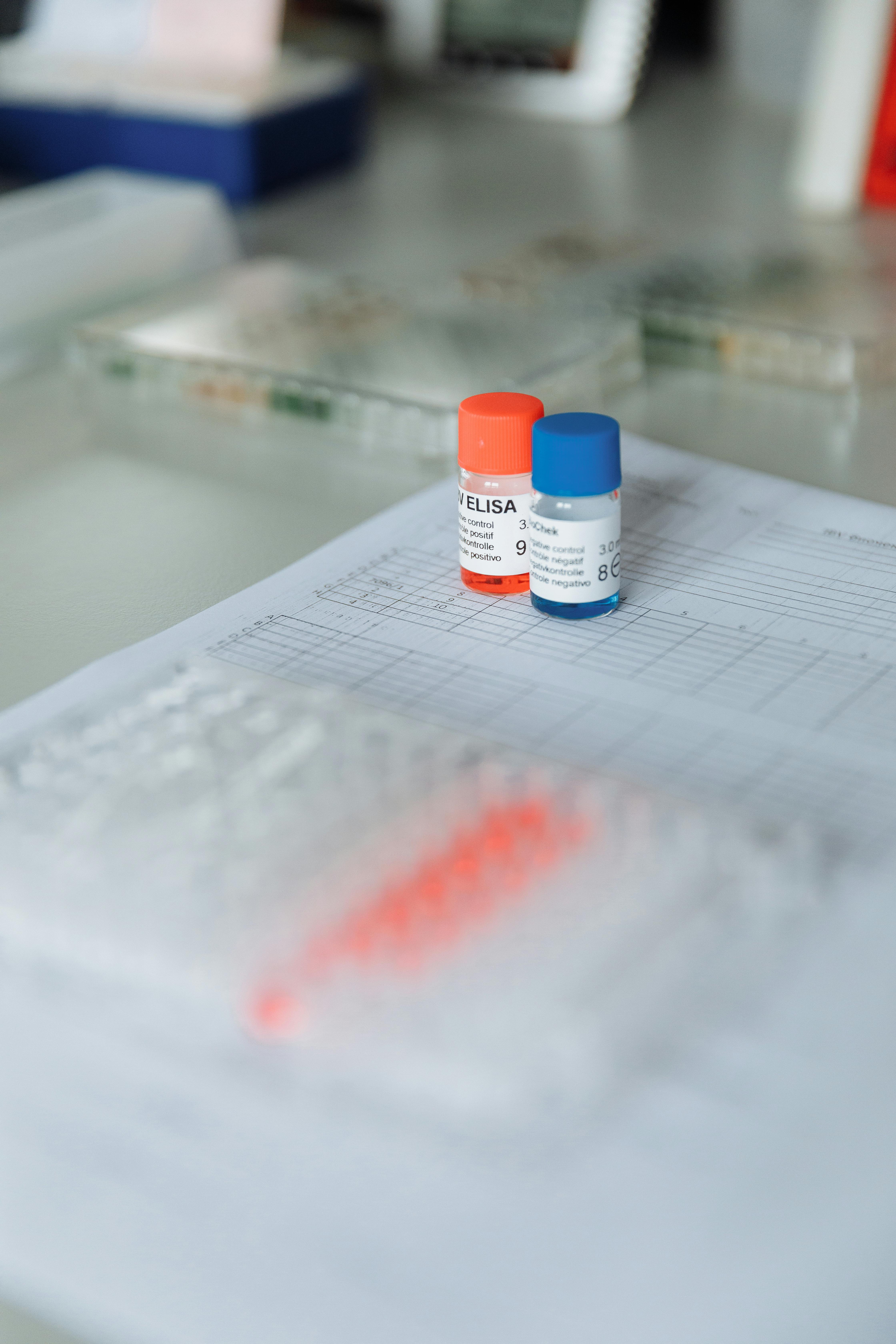 Chemicals in a Laboratory · Free Stock Photo