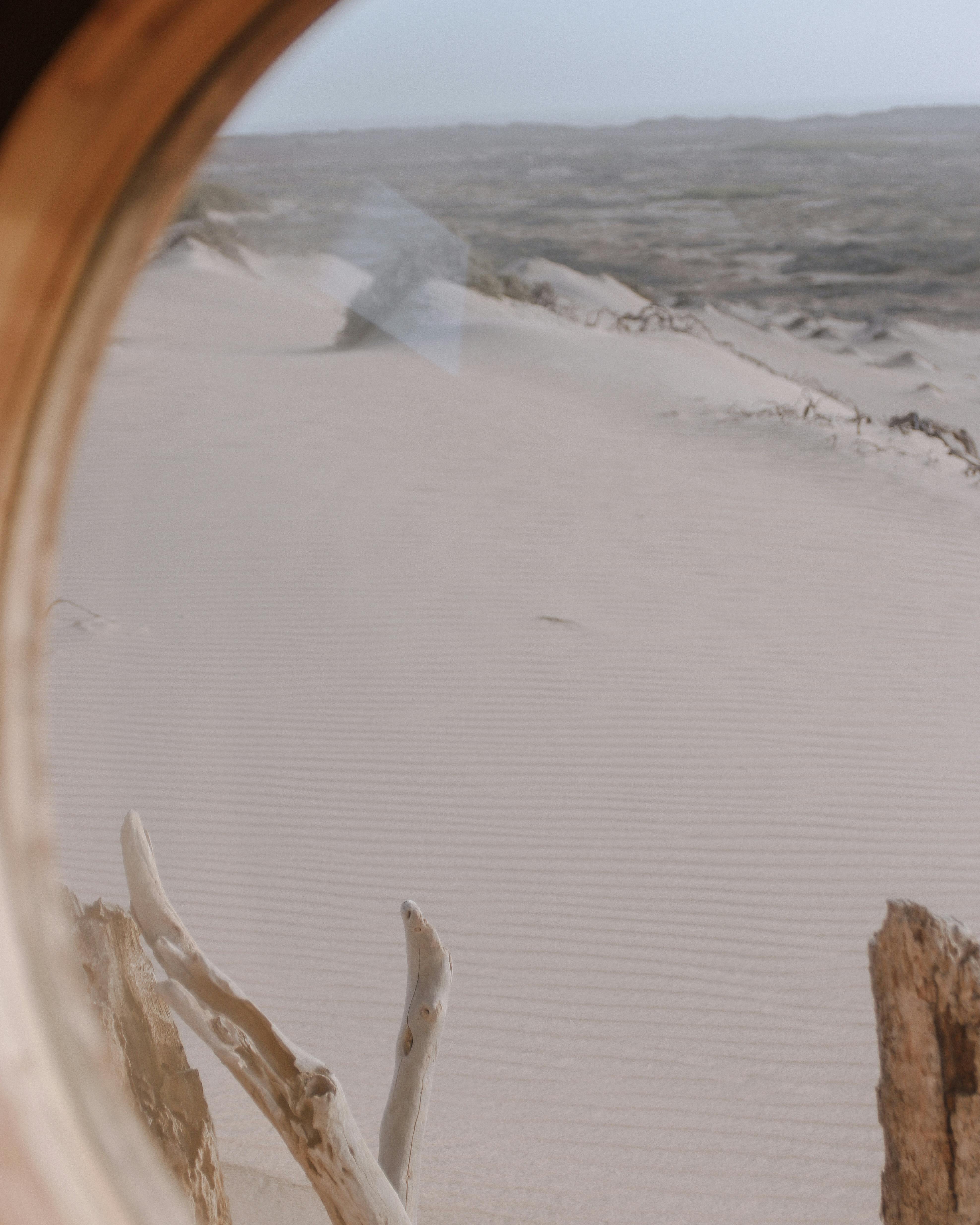 Desert Seen From a Window · Free Stock Photo