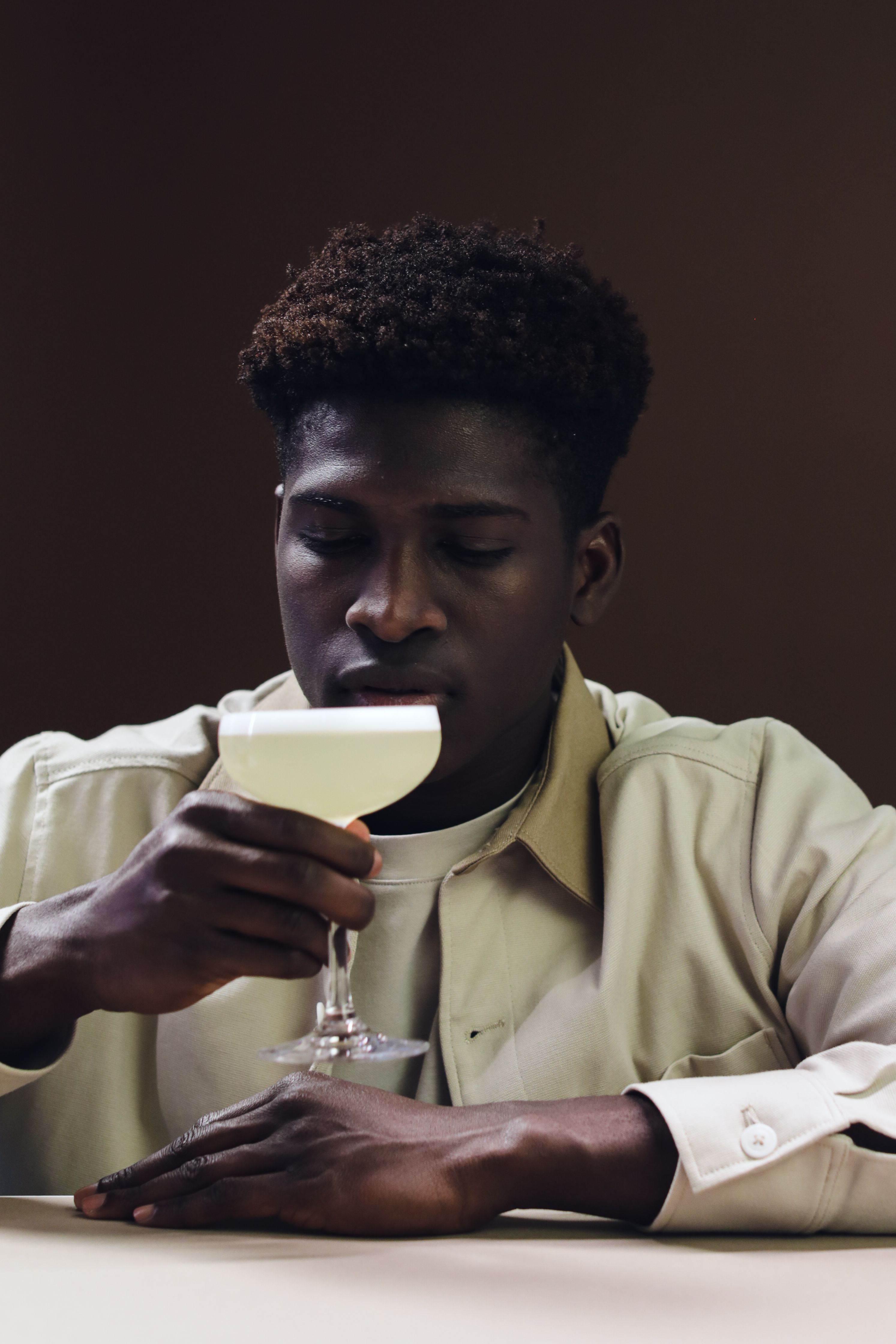 Black African Drinking Cocktail Photos, Download The BEST Free Black ...