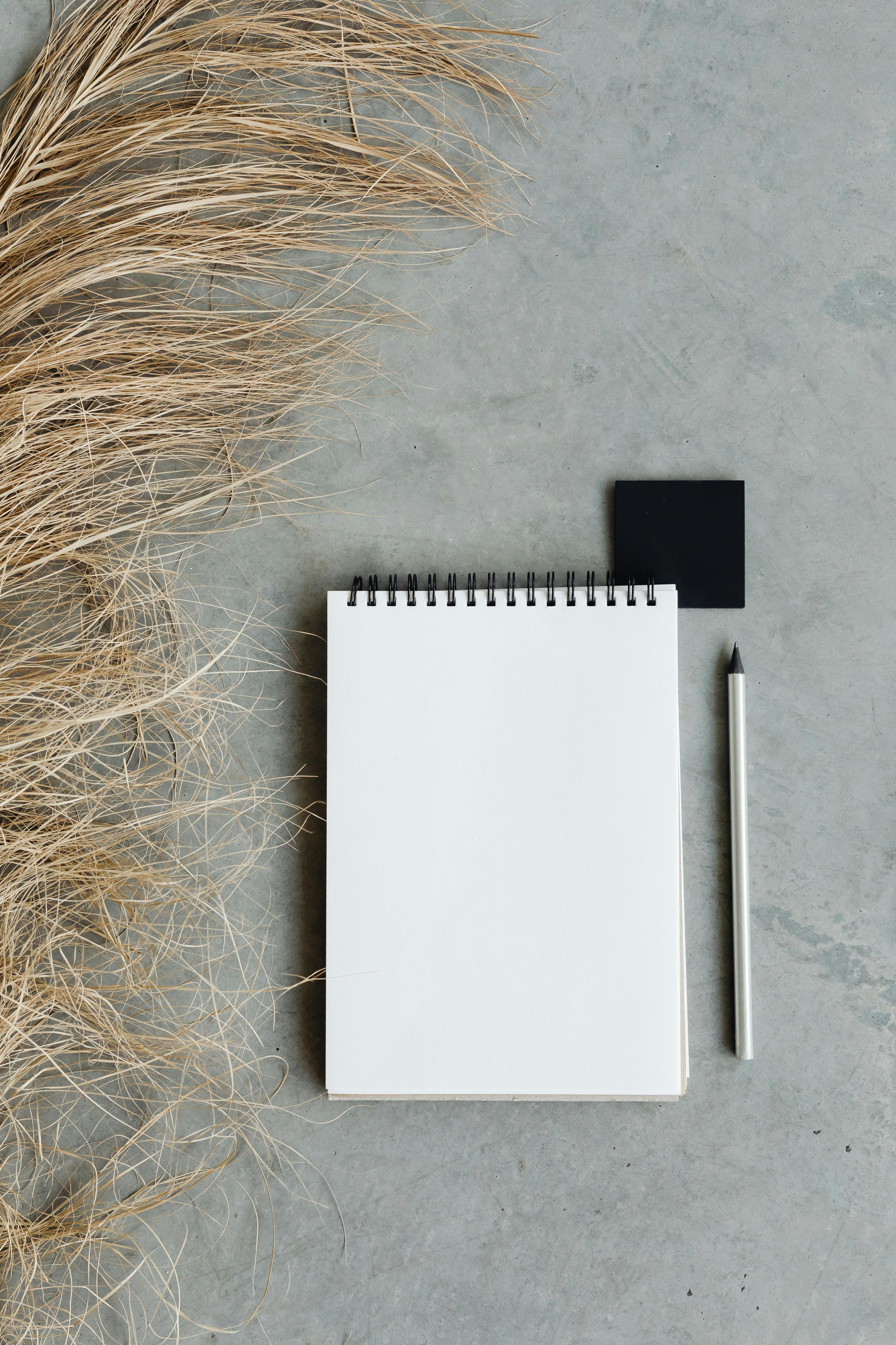Blank Notepad Page · Free Stock Photo