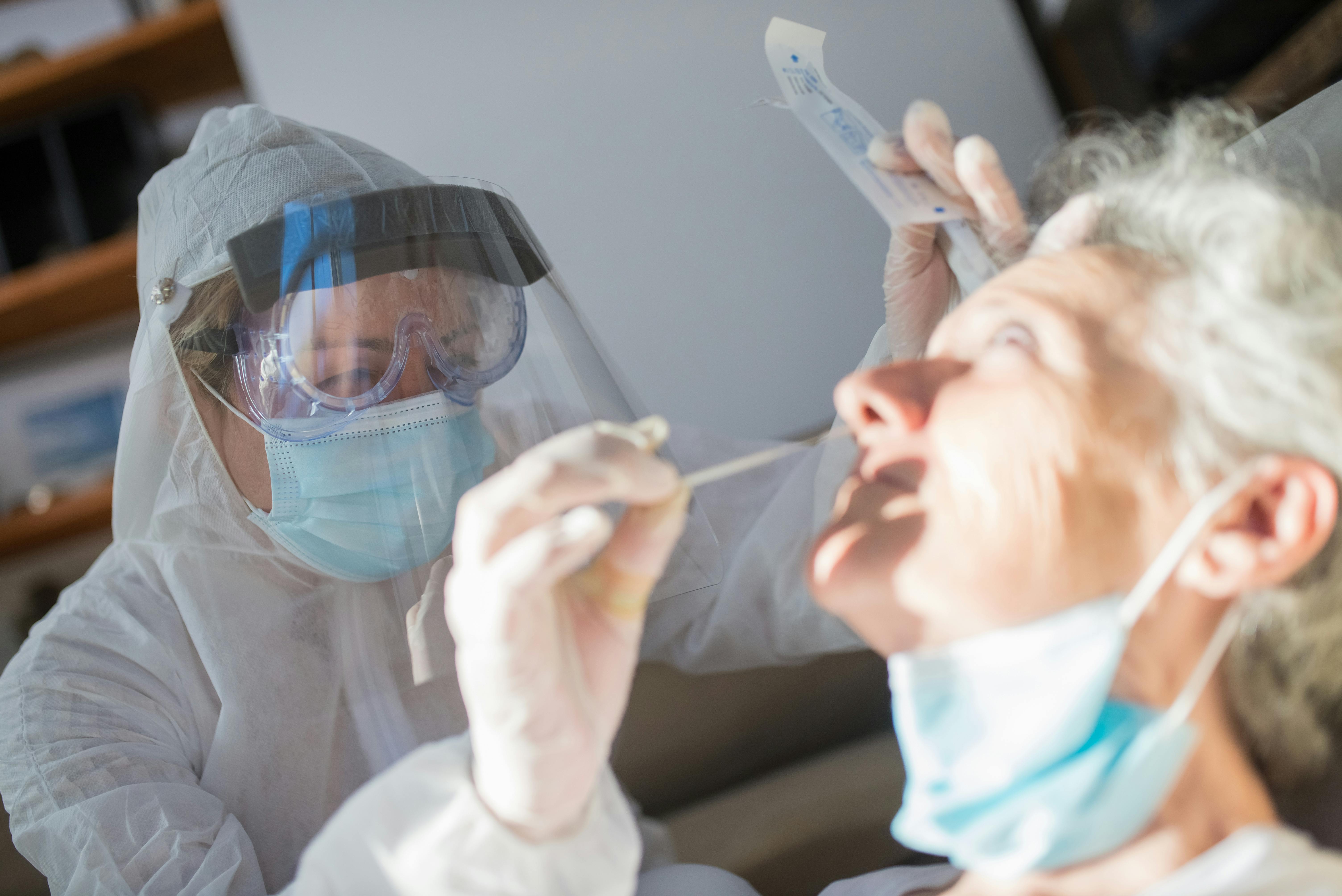 Doctor Making Covid Test · Free Stock Photo