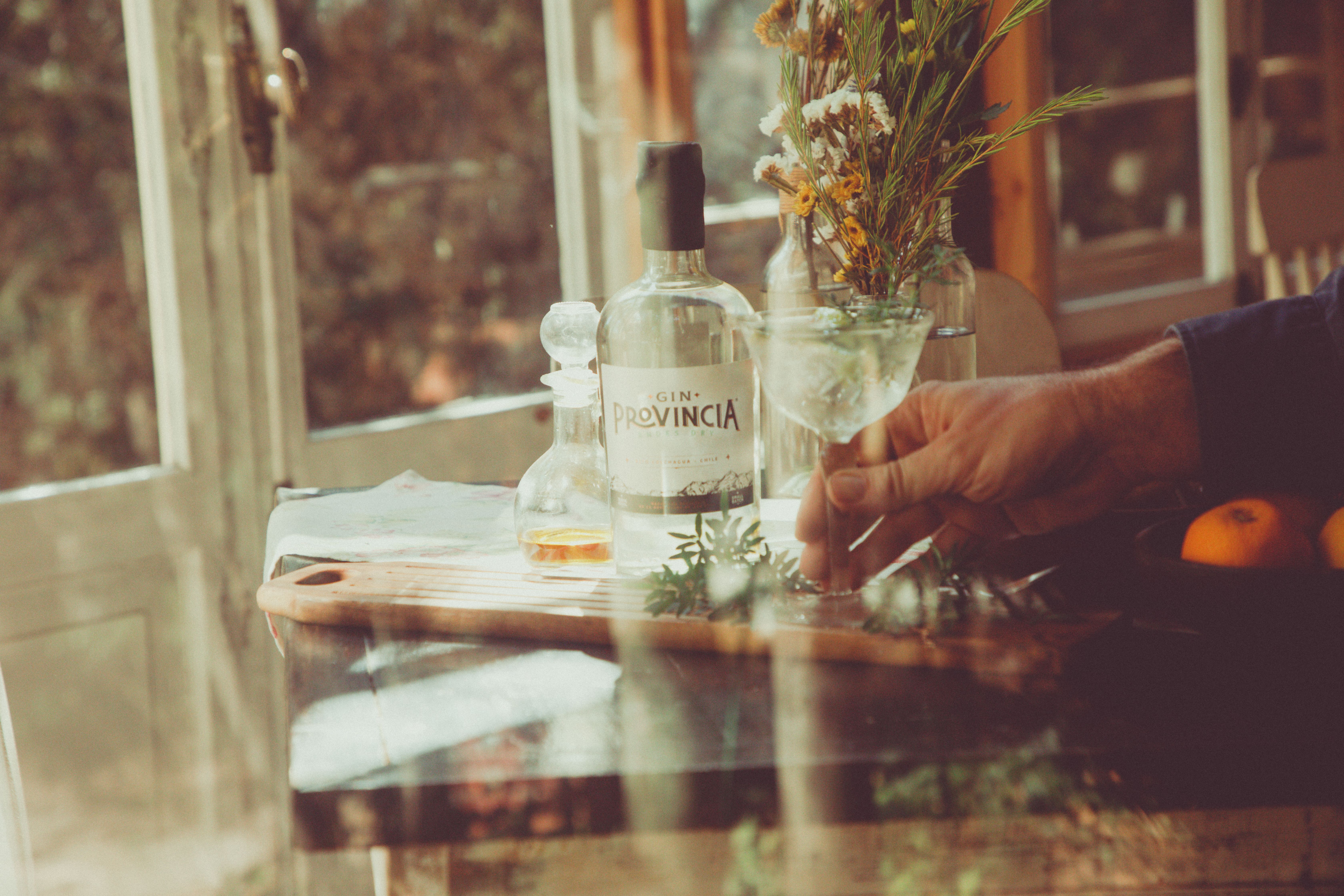 Photo of a Person's Hand Holding a Glass of Gin · Free Stock Photo
