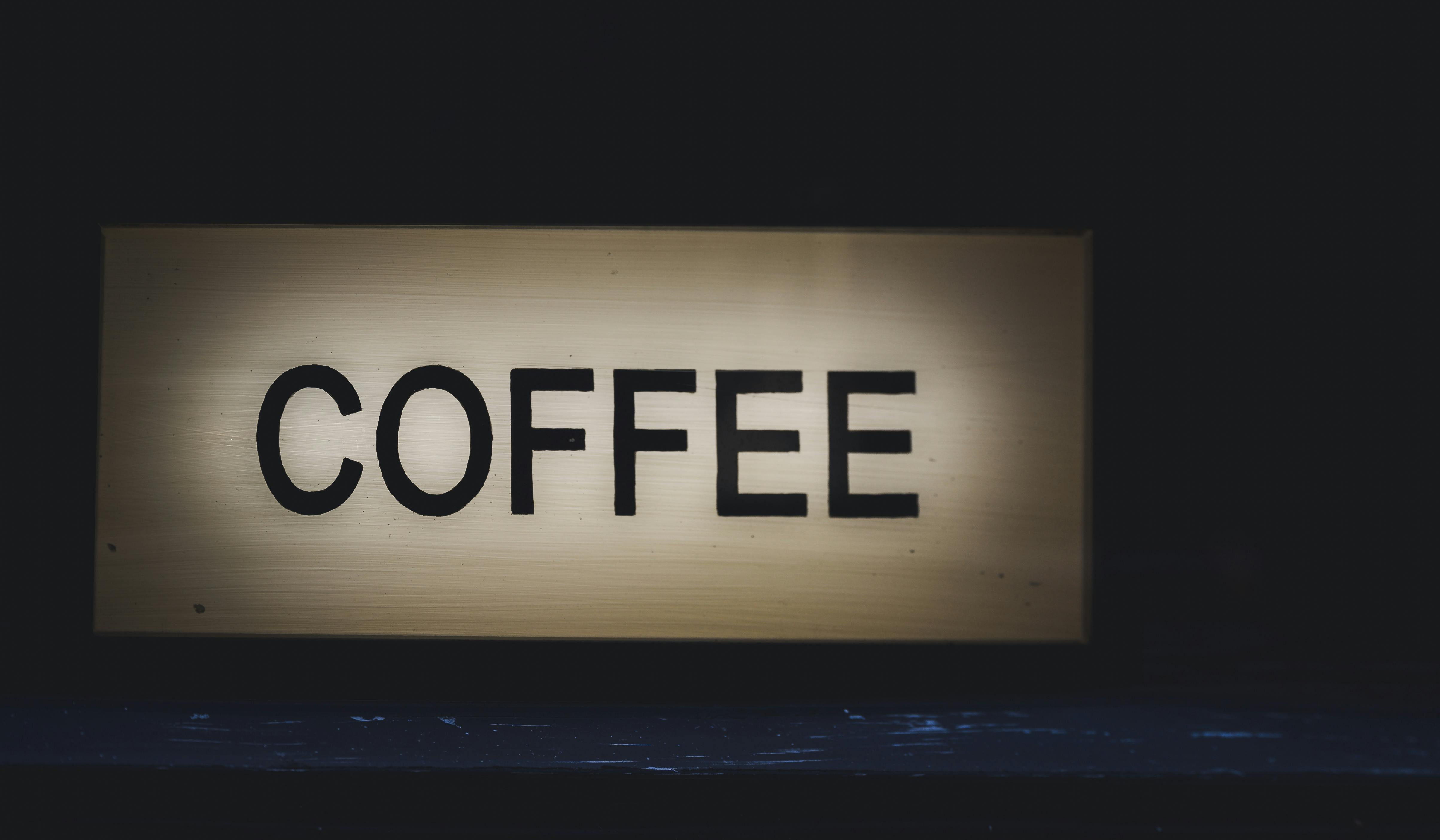 Photo of the Word Coffee · Free Stock Photo