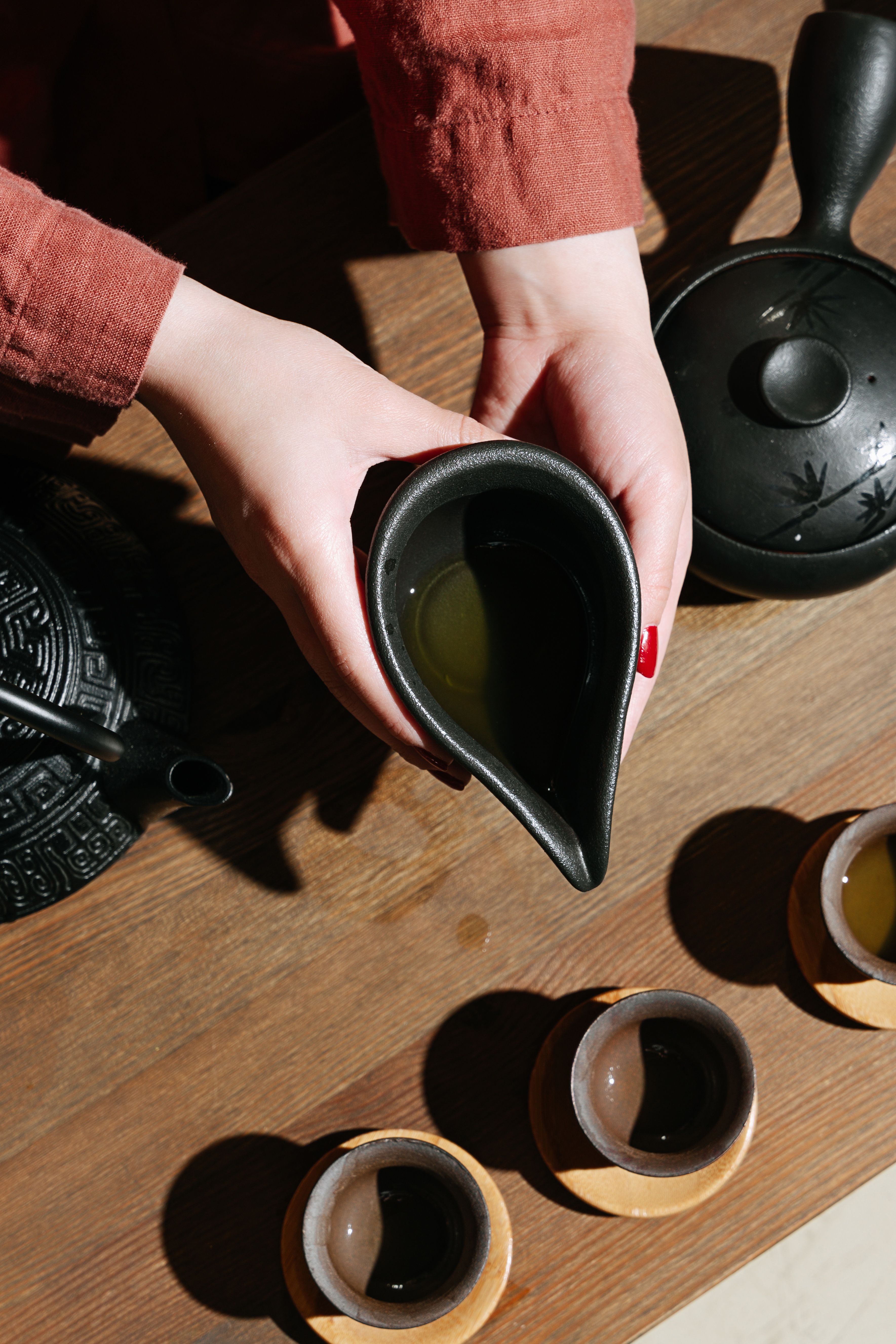 Traditional Tea Preparation Ceremony · Free Stock Photo
