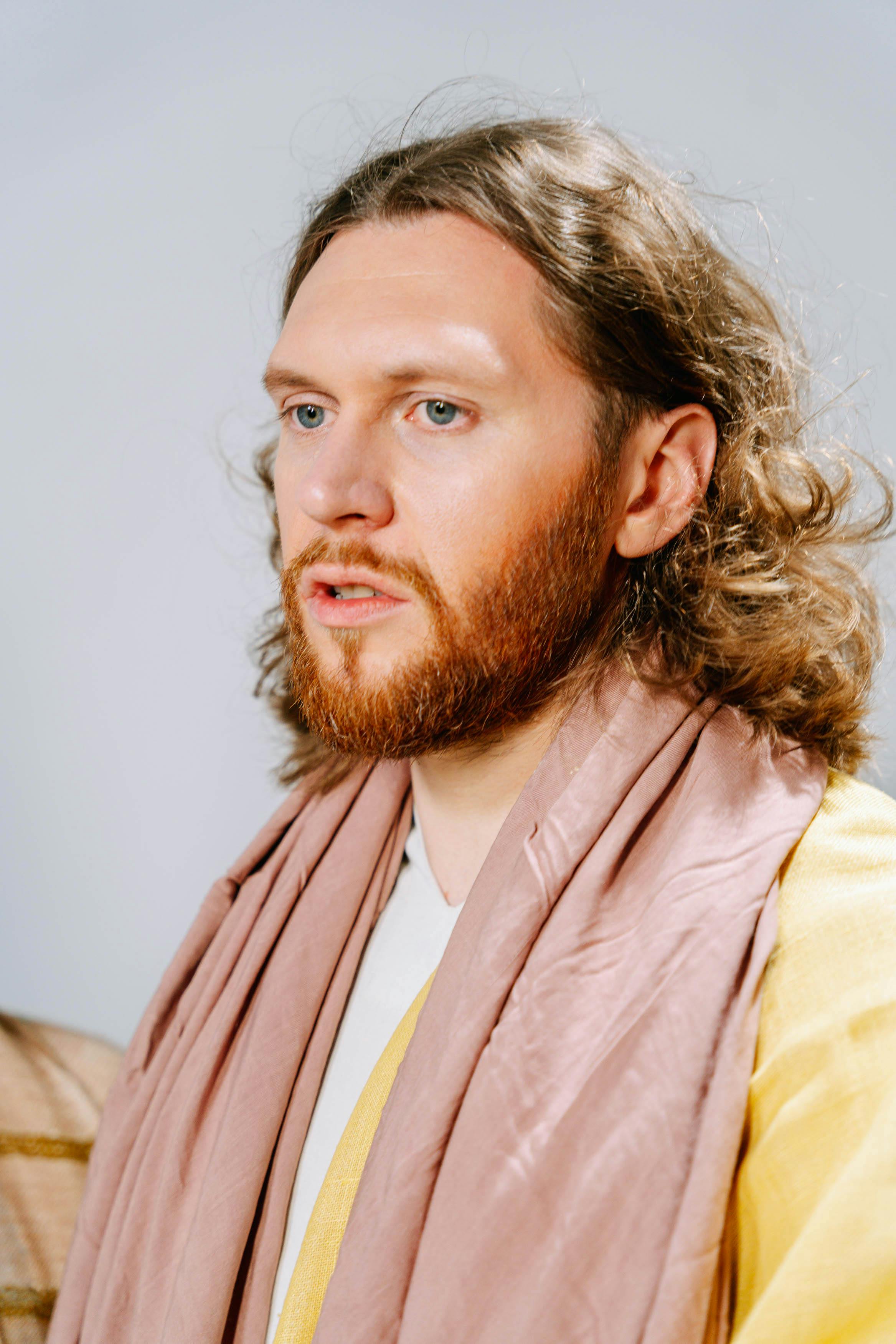 Close-Up Photo of a Bearded Man · Free Stock Photo