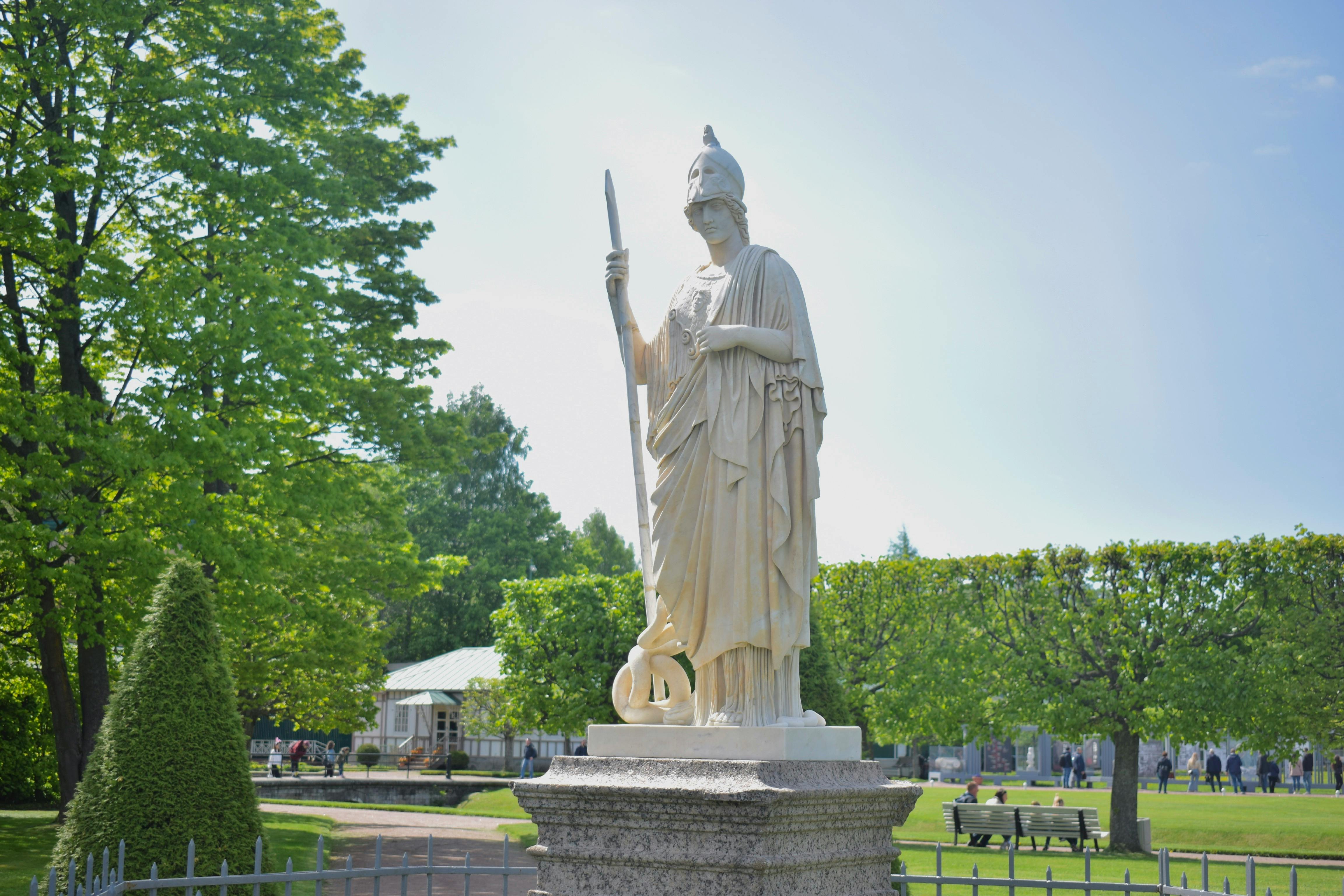 A Concrete Statue · Free Stock Photo