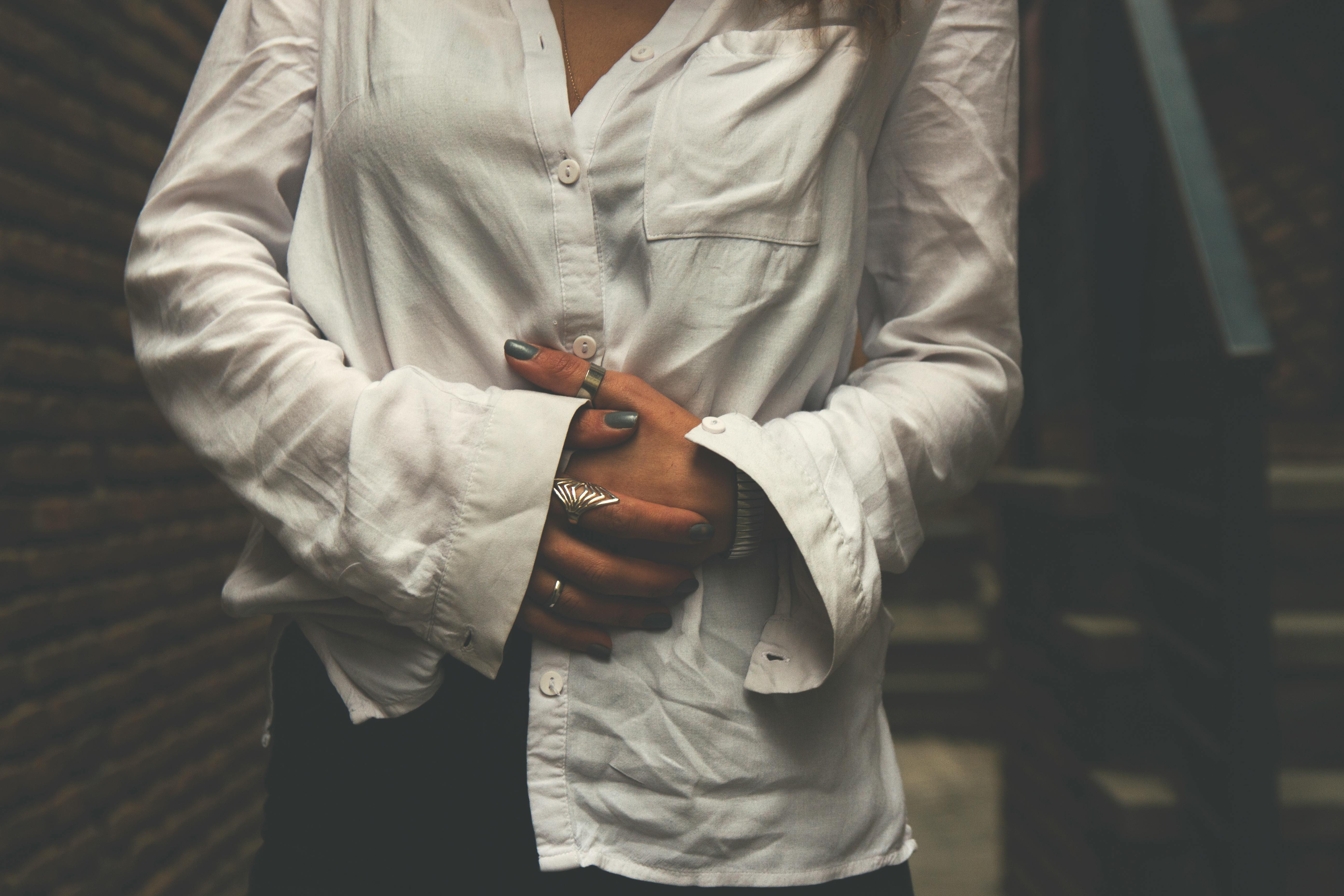 Person Wearing White Dress Shirt · Free Stock Photo