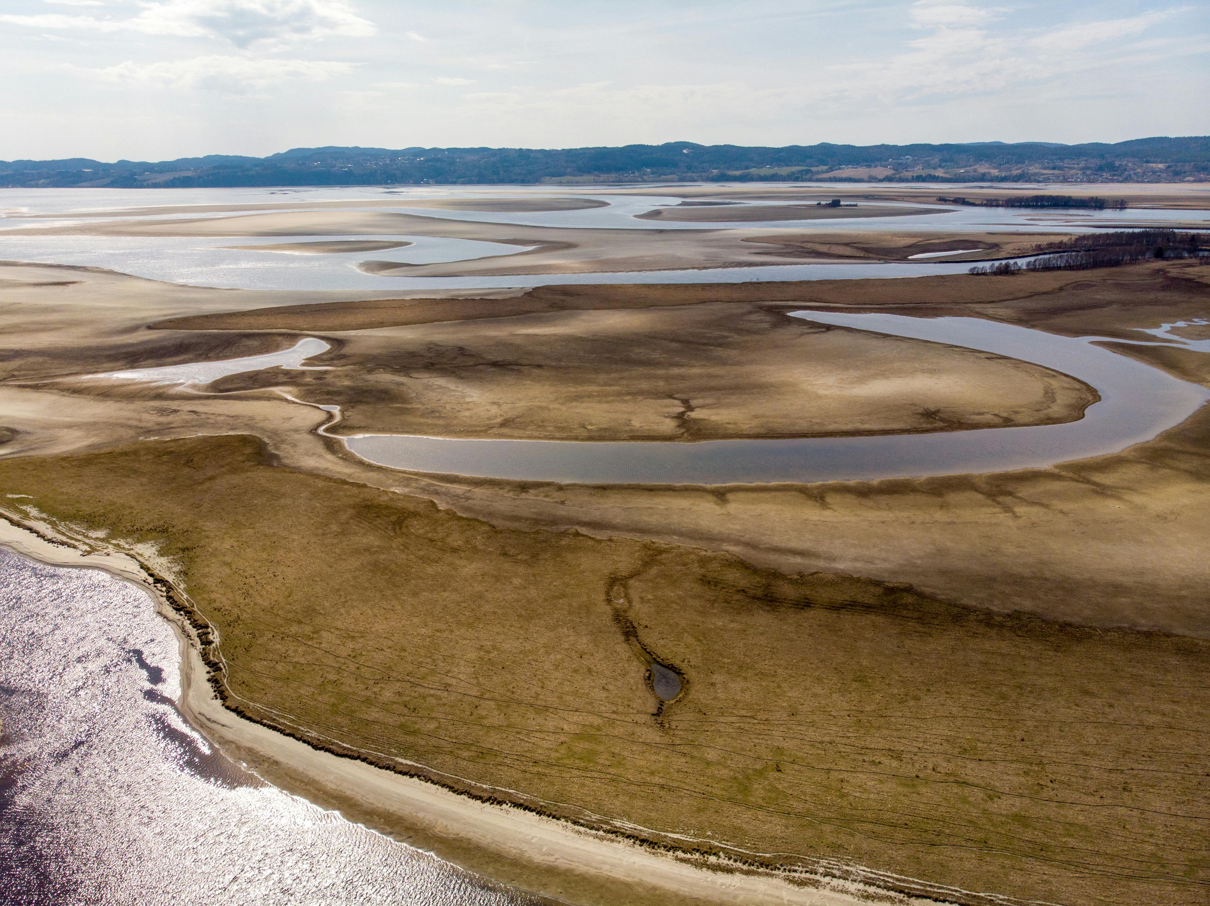 Water Drying in Lake · Free Stock Photo
