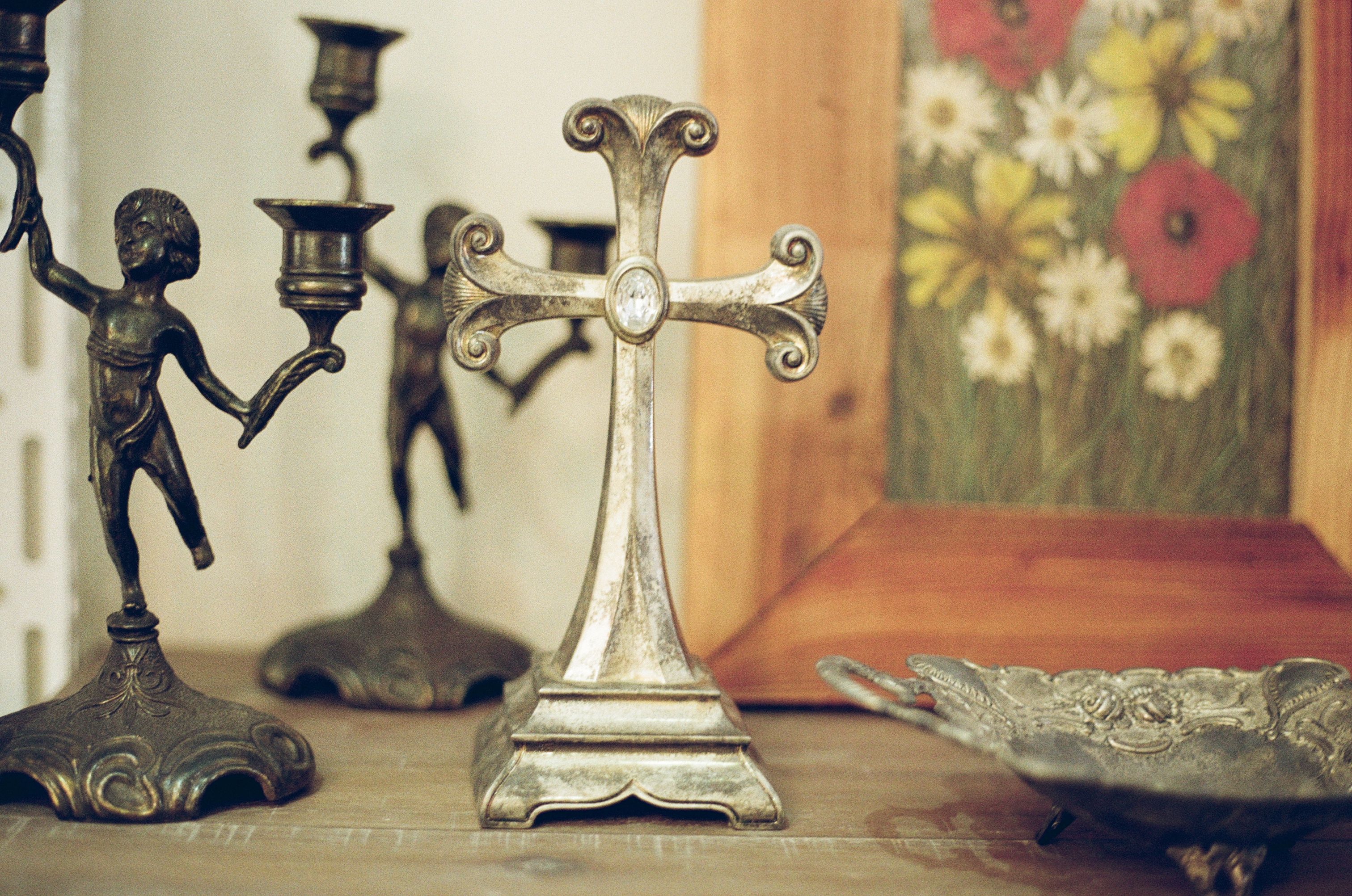 Close up of Golden Figurine · Free Stock Photo